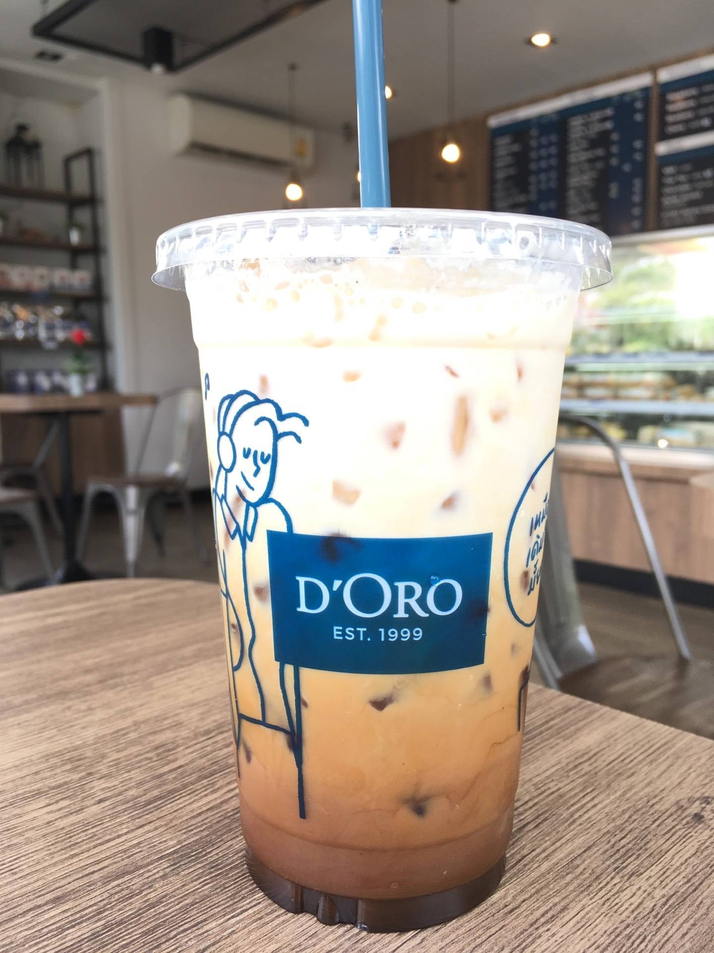 รีวิว D’oro Coffee Esso พระราม 3 - กาแฟในปั้มอีกแบรนด์ ที่ไม่น้อยหน้าใคร