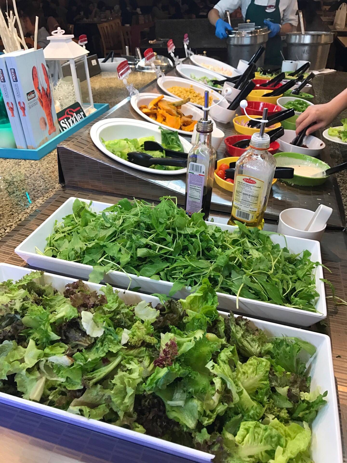 รีวิว Sizzler เซ็นทรัล ปิ่นเกล้า - สลัดบาร์ผักและของสดมากอร่อยฝุดๆ