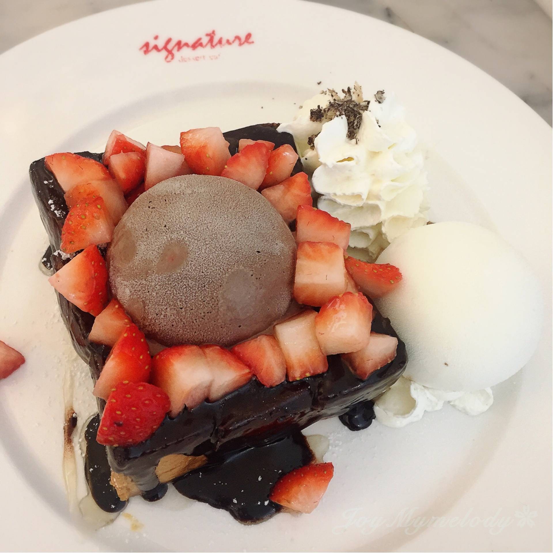 รีวิว Signature Dessert Cafe เซ็นทรัลพลาซา เวสต์เกต - ที่ไหนมีโทสต์ เรา ...