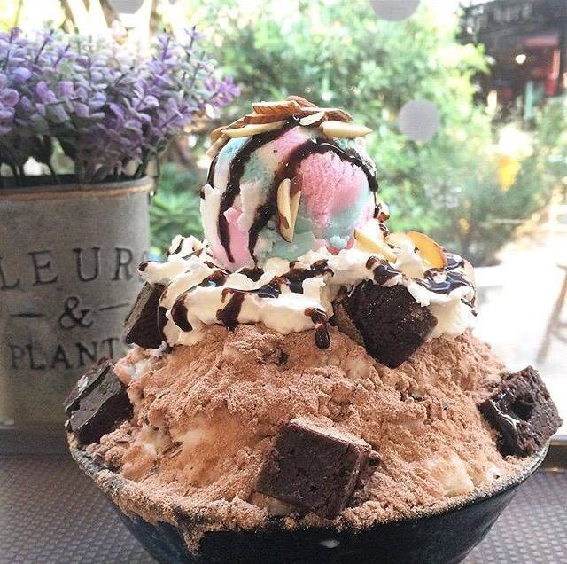 รีวิว Ok Bing Sul ม.เกษตร - บิงซู น้ำแข็งเนื้อเนียนละเอี๊ยดดดละเอียด