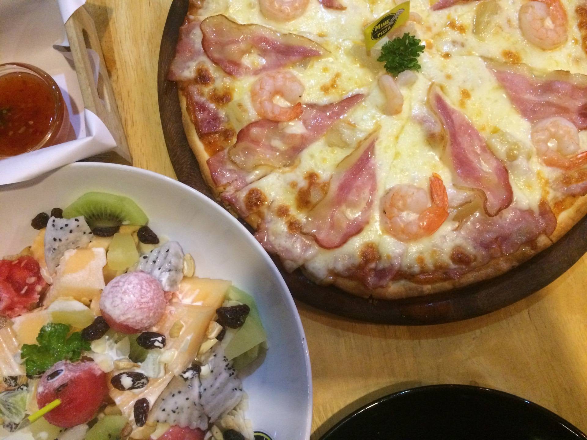 รีวิว Mine Pizza - พิซซ่าโฮมเมดราคาเล็กๆ