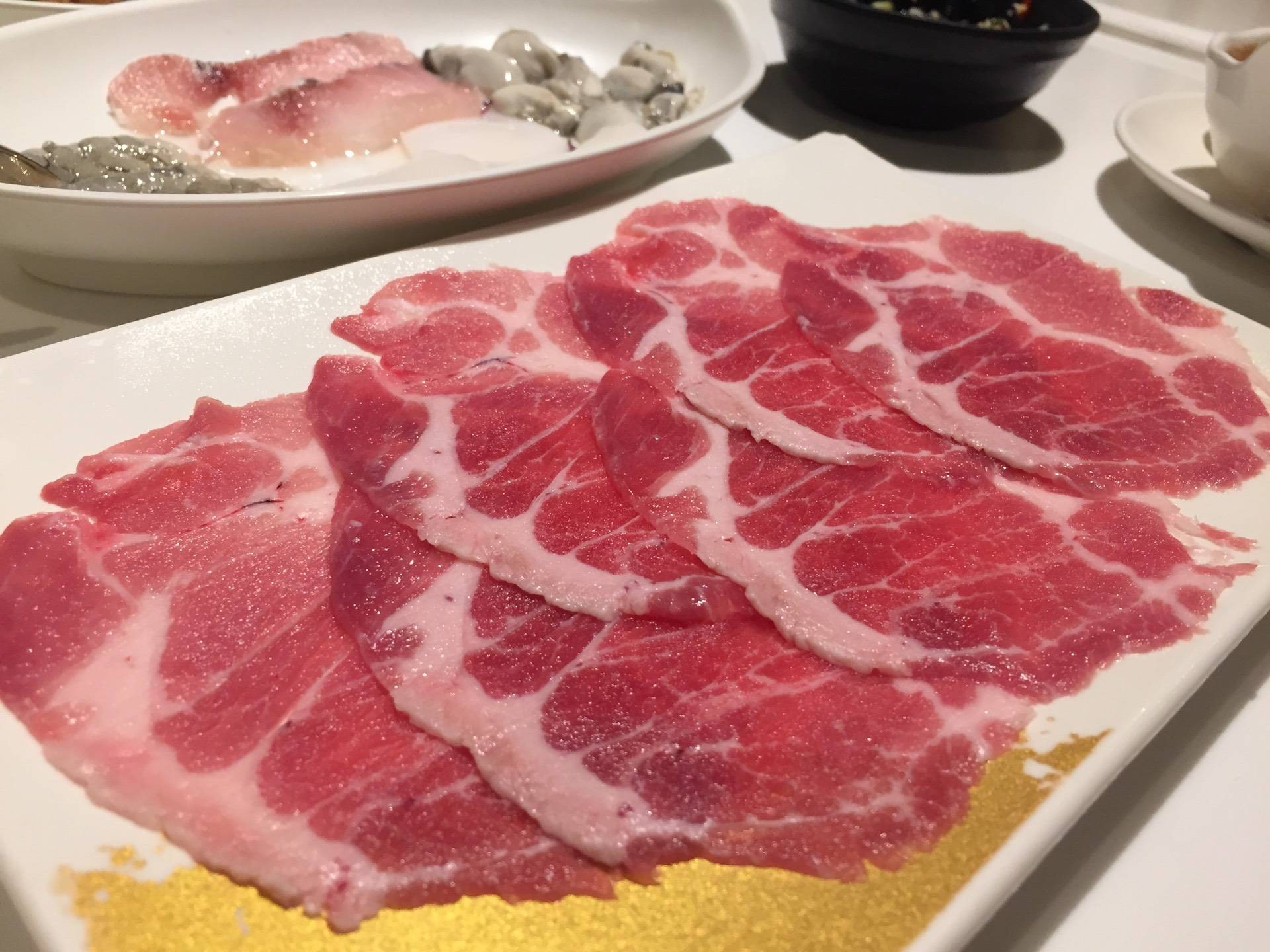 19. เนื้อลาย ร้าน OK SHABU SHABU