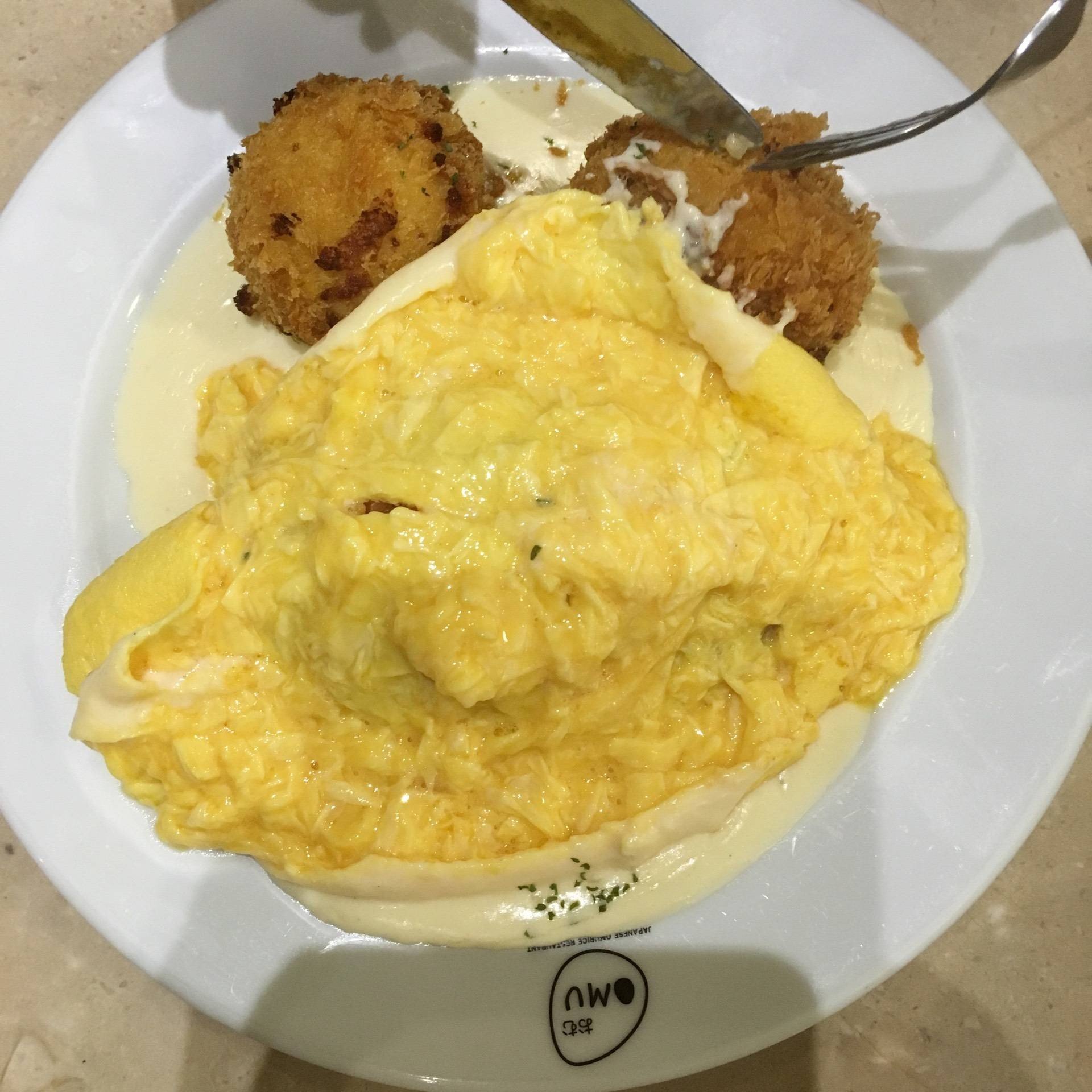 รูป Omu Japanese omurice & cafe เซ็นทรัลเวิลด์ - Wongnai