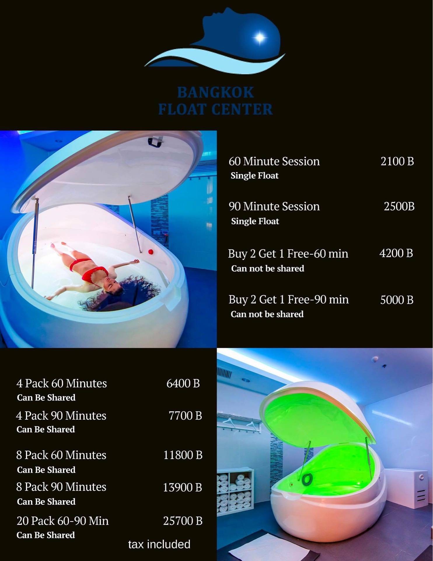 รีวิว Bangkok Float Center - Clean, Friendly, Relaxing and Convenient location.👍🏼👍🏼