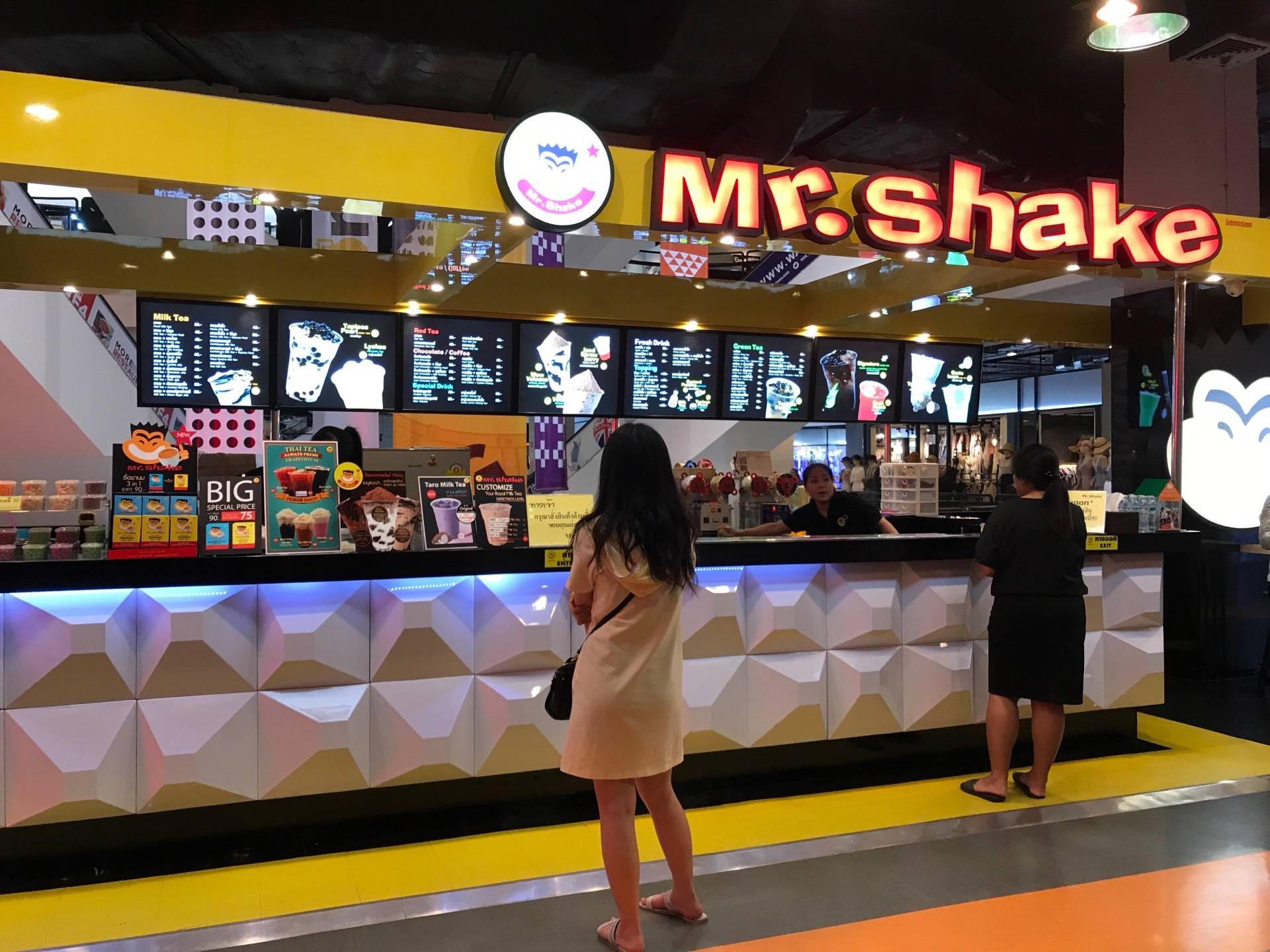 รีวิว Mr.Shake ยูเนี่ยนมอลล์ - หวานหอมแบบgreen tea signature