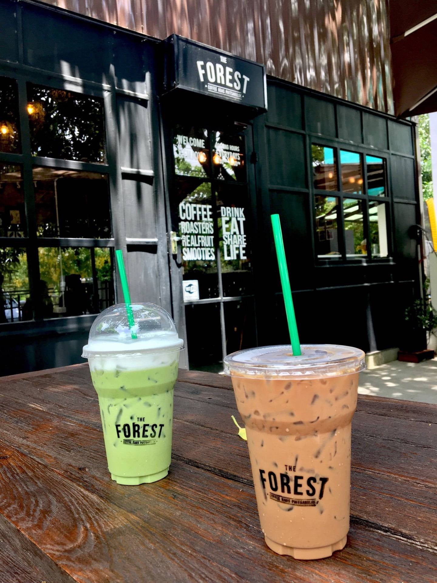 รีวิว The Forest Coffee Haus Phitsanulok - ร้านกาแฟบรรยากาศดี เหมาะมา ...