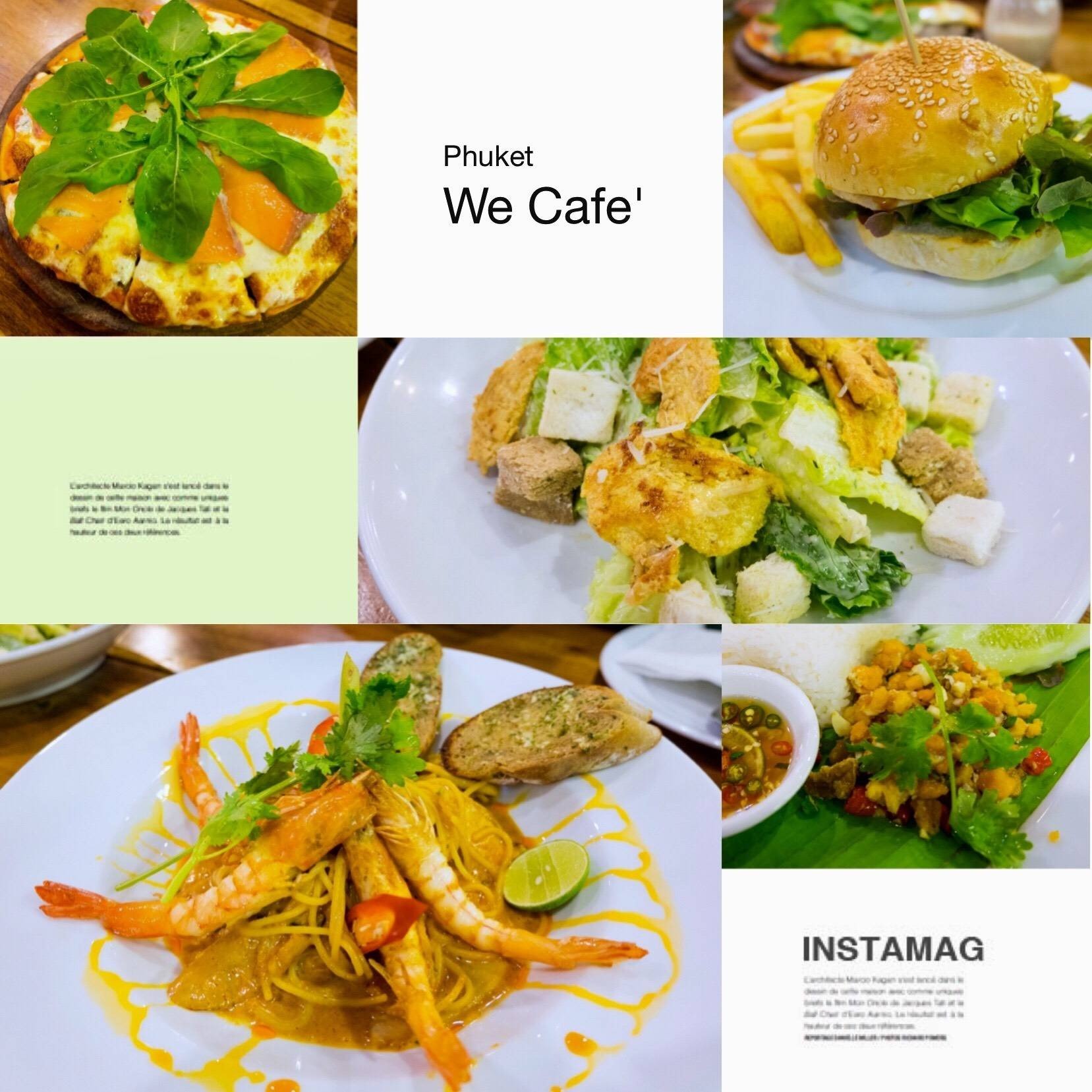 รีวิว We Cafe - อร่อยมากกกก รสชาติดีเริ่ด ผักสดมากมาย