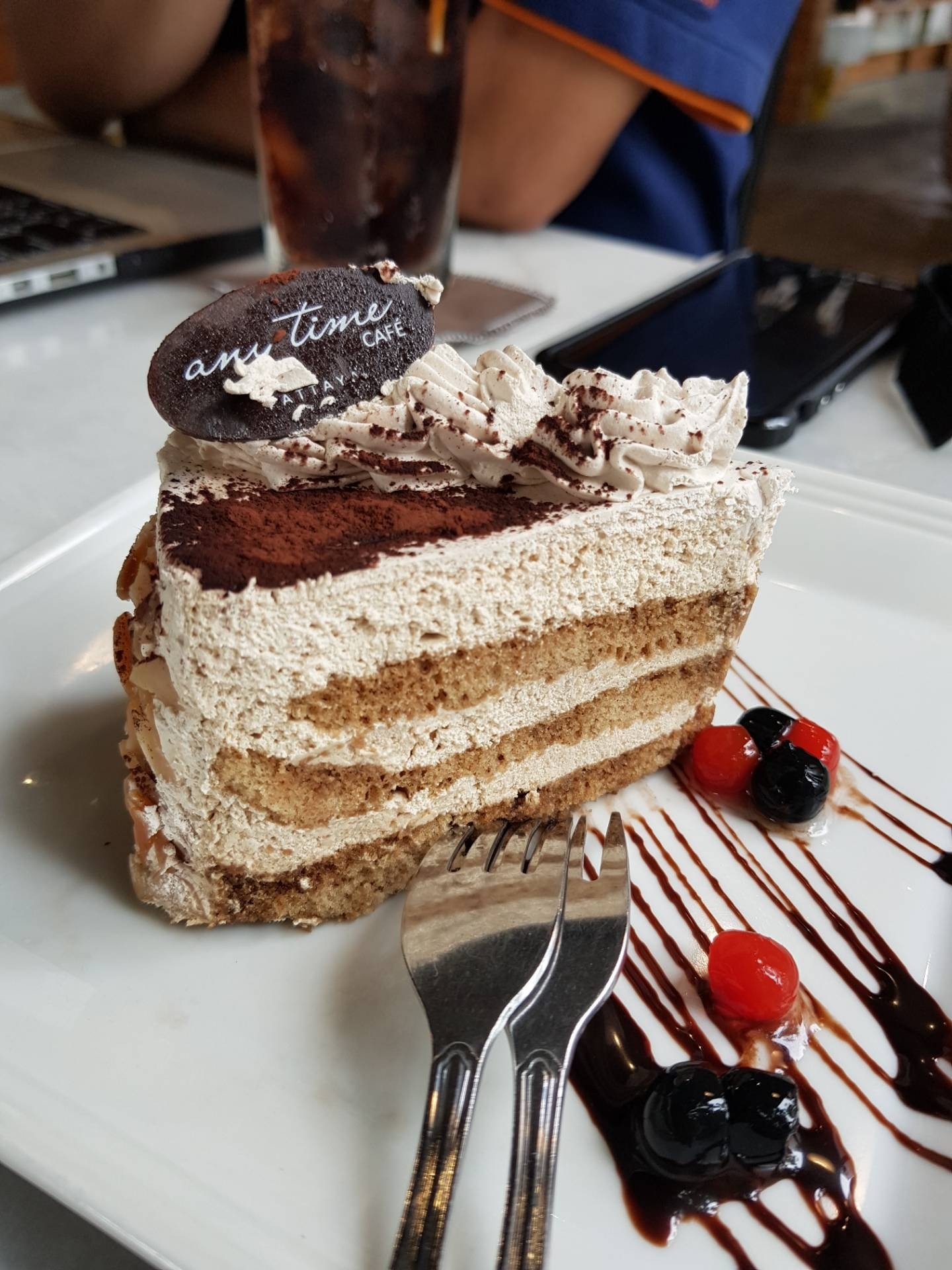 รีวิว Anytime Cafe Pattaya - ขนมเค้ก อร่อยดี