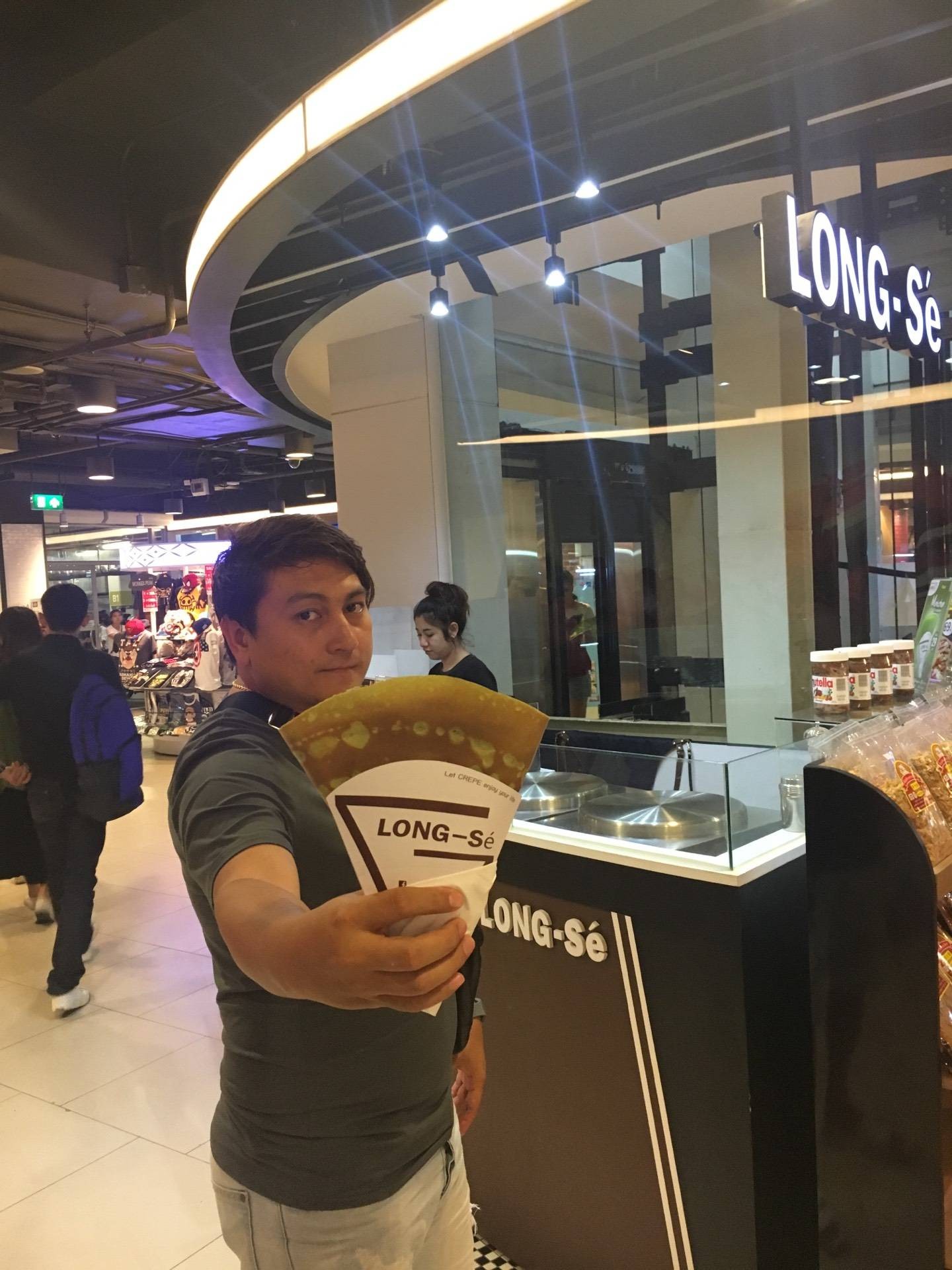 รีวิว Long-se Crepe - เครฟชาเขียวร้านเปิดใหม่