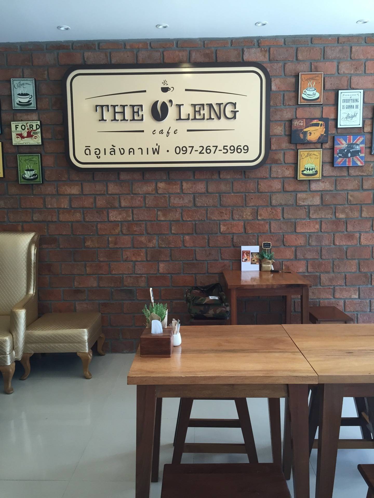 รีวิว The O'leng CAFE - ร้านกาแฟ เบเกอรี่ บิงซู นั่งสบาย มีที่จอดรถ ...