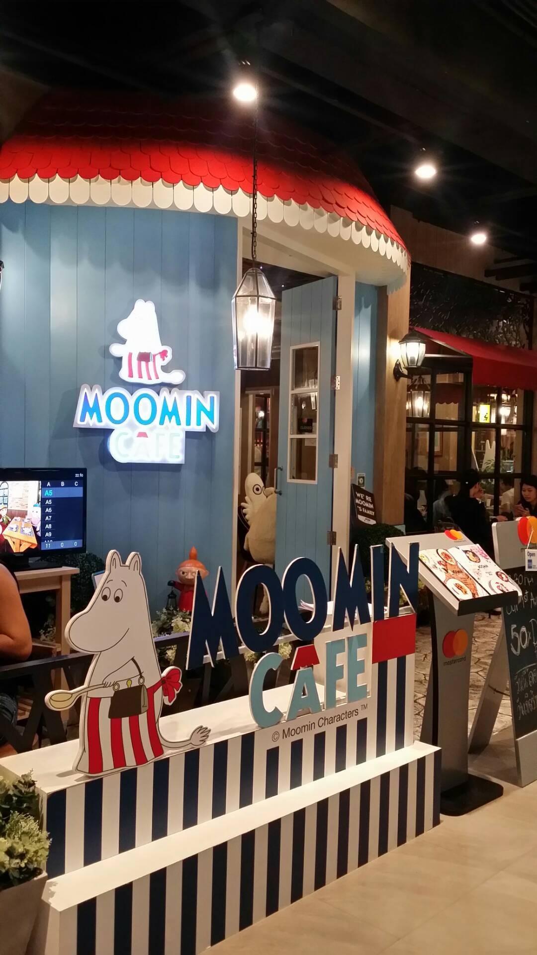 รีวิว Moomin Cafe สยามเซ็นเตอร์ - Moomin Cafe ร้านน่ารักมุ้งมิ้ง อาหาร ...