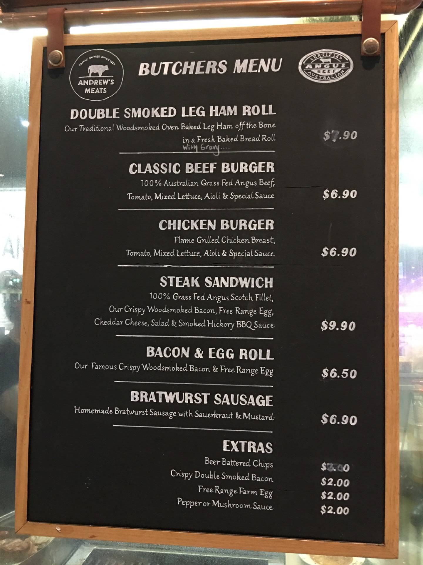 ร้าน Andrew's Meats | รีวิวร้านอาหาร