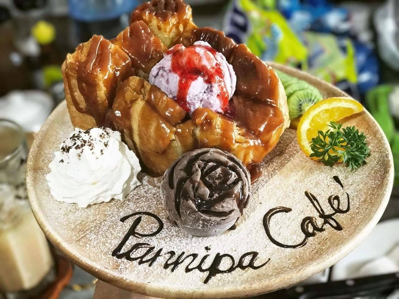 รีวิว Pannipa Cafe' แม่แตง - ร้านสะอาด อาหารอร่อย ชอบผัดไทยหมู กับฮัน ...