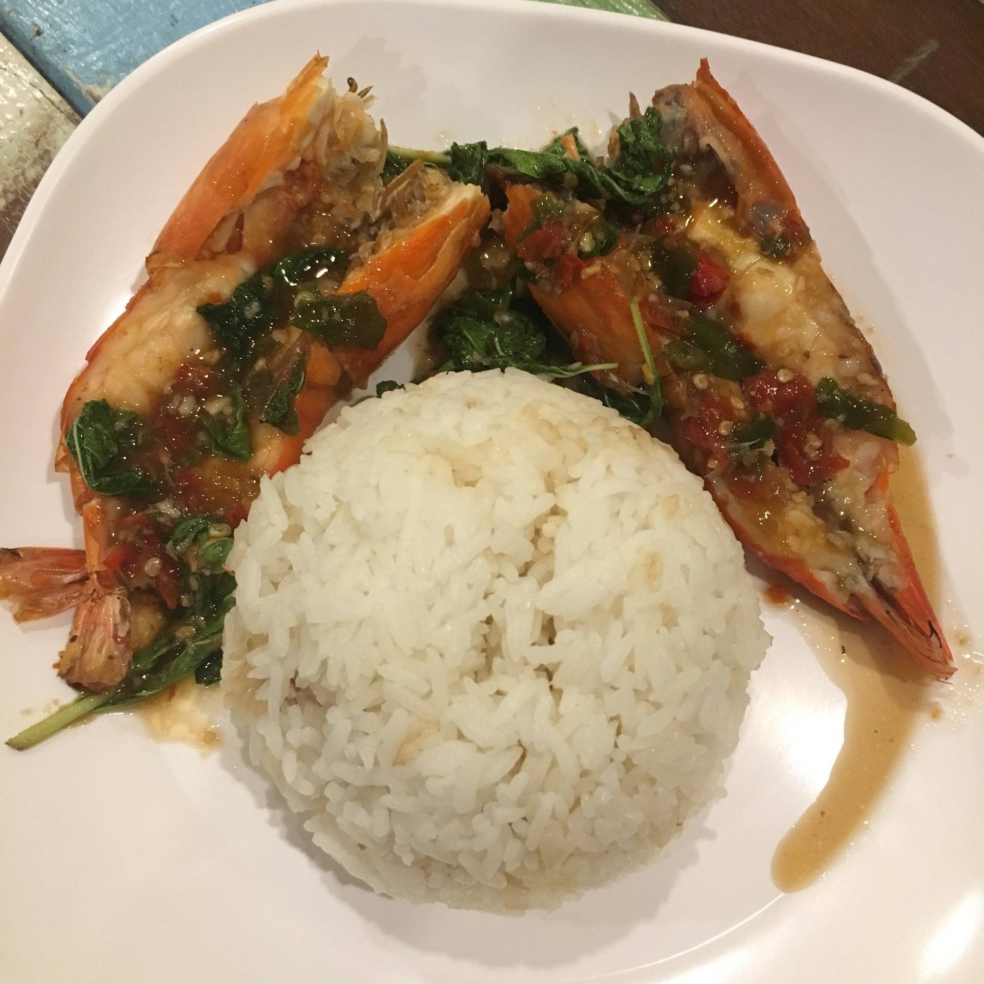 รีวิว กิน กัน เอง (Gin gun Eang) - กุ้งแม่น้ำสดจริงๆ แถมราคาก็ถูก ใน ...