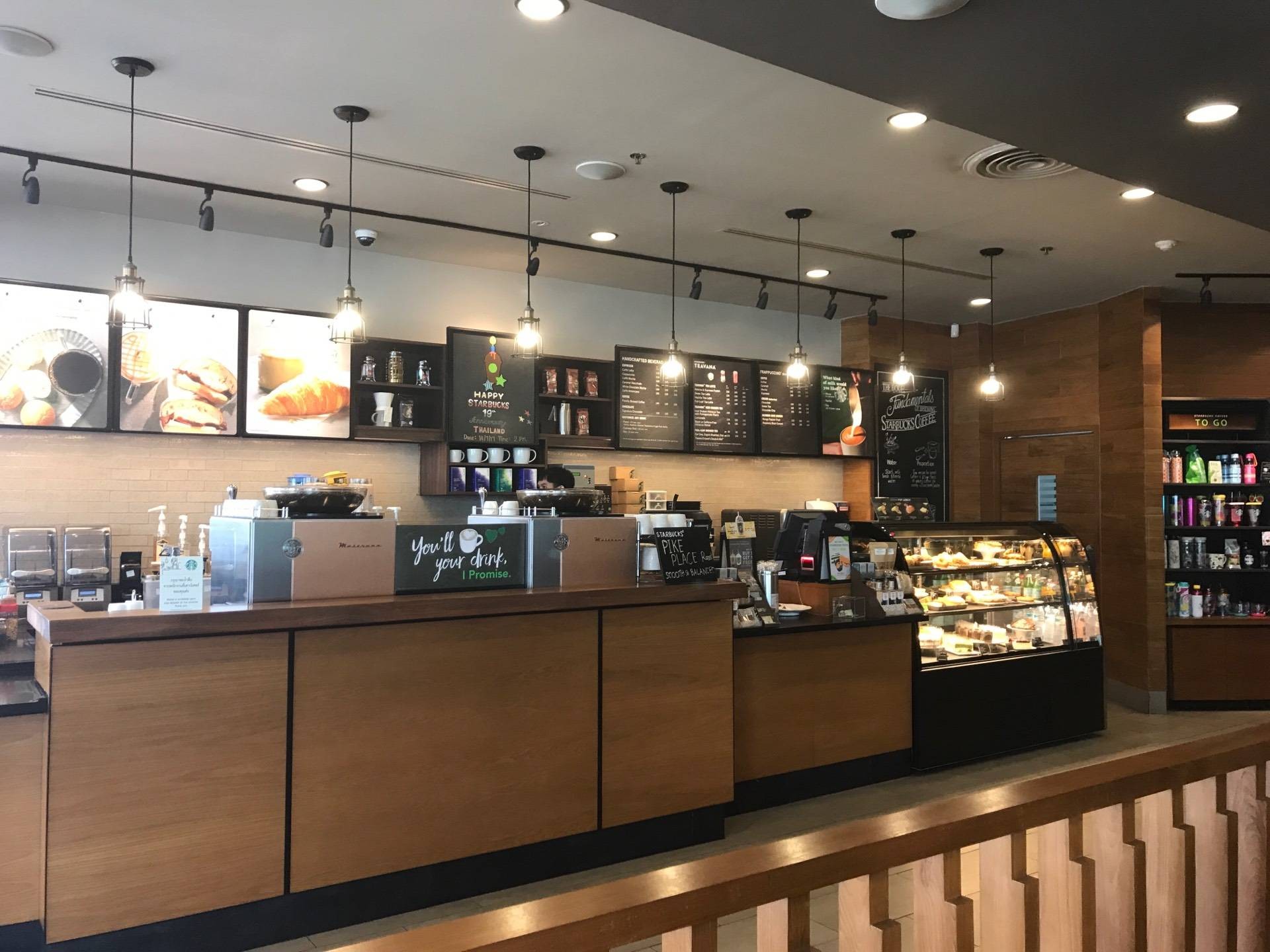 รูป Starbucks Sunee Tower Ubon