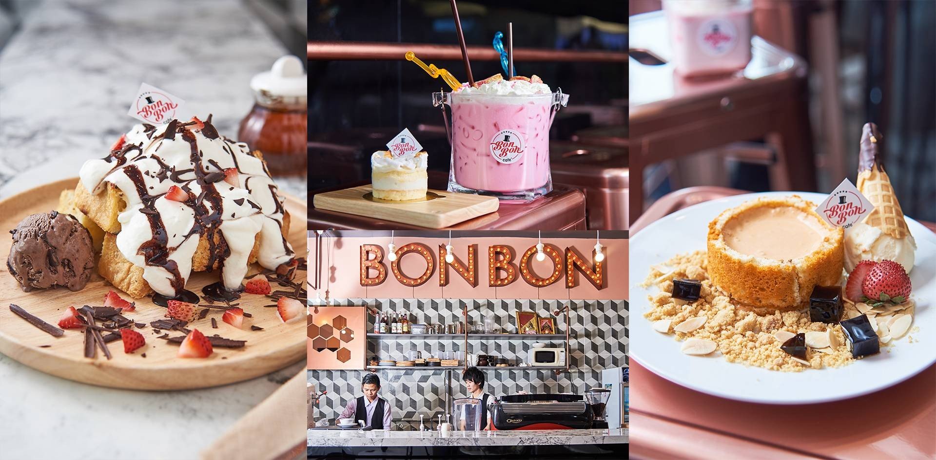 [รีวิว] ร้าน Bon Bon Cafe เอสพลานาดแคราย | เมนูแนะนำ รูปภาพ ราคา - Wongnai
