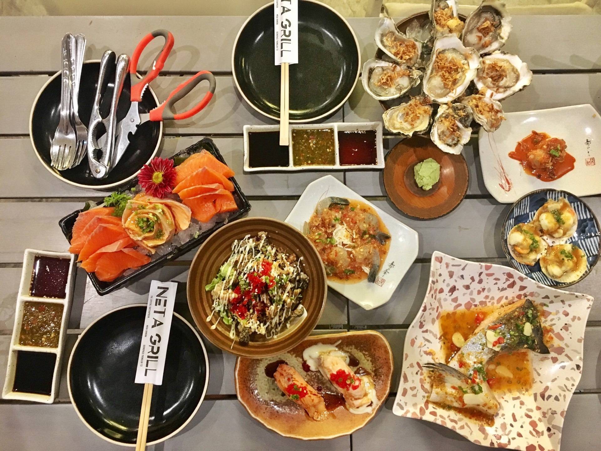 รีวิว Neta Grill Seen Space Thonglor 13 - ก็โอเคอยู่นะ ยกเว้นบางเมนู