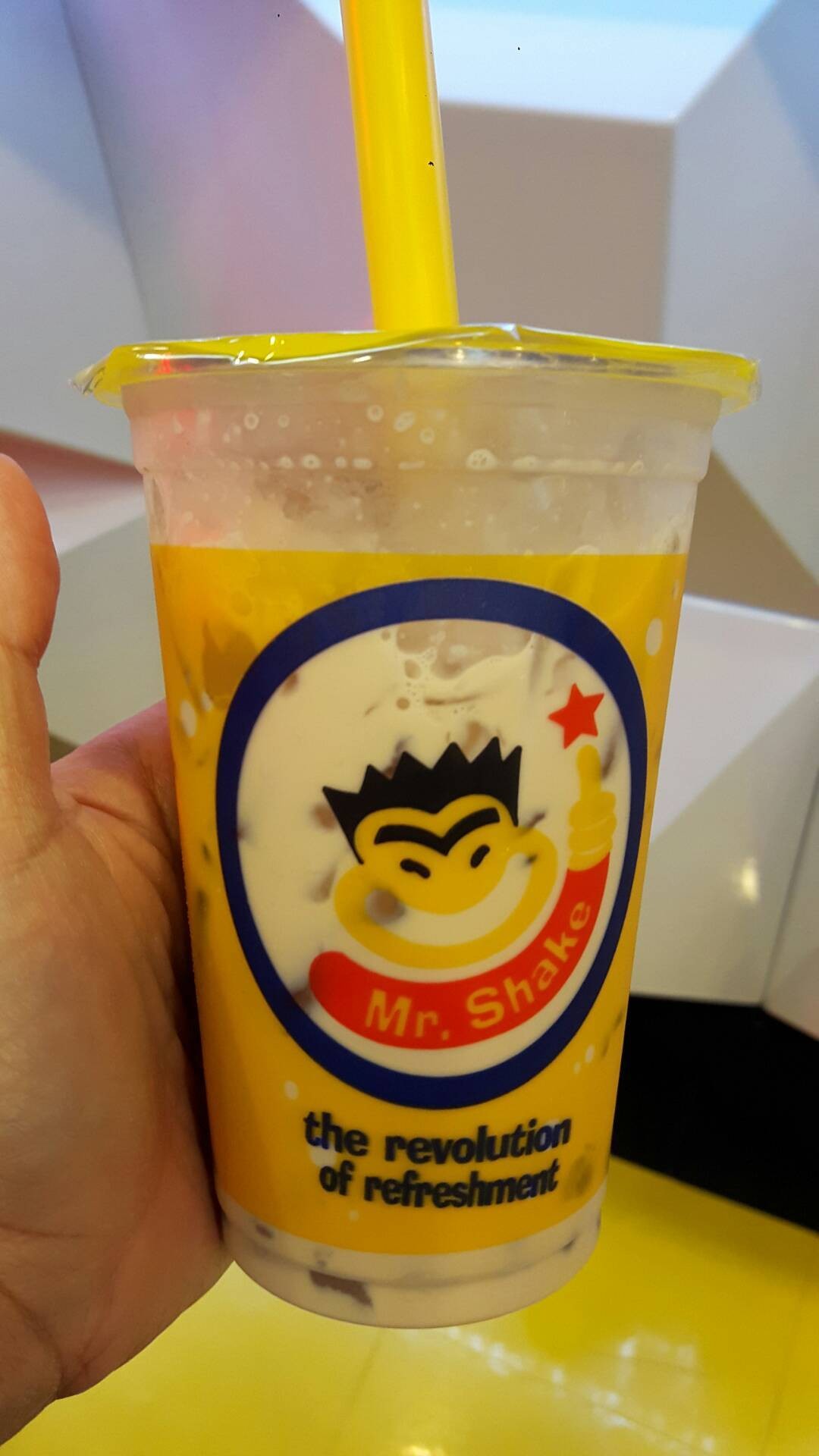 รีวิว Mr.Shake ยูเนี่ยนมอลล์ - Taro Pearl ลูกบอลเผือก หนุบหนับอร่อย