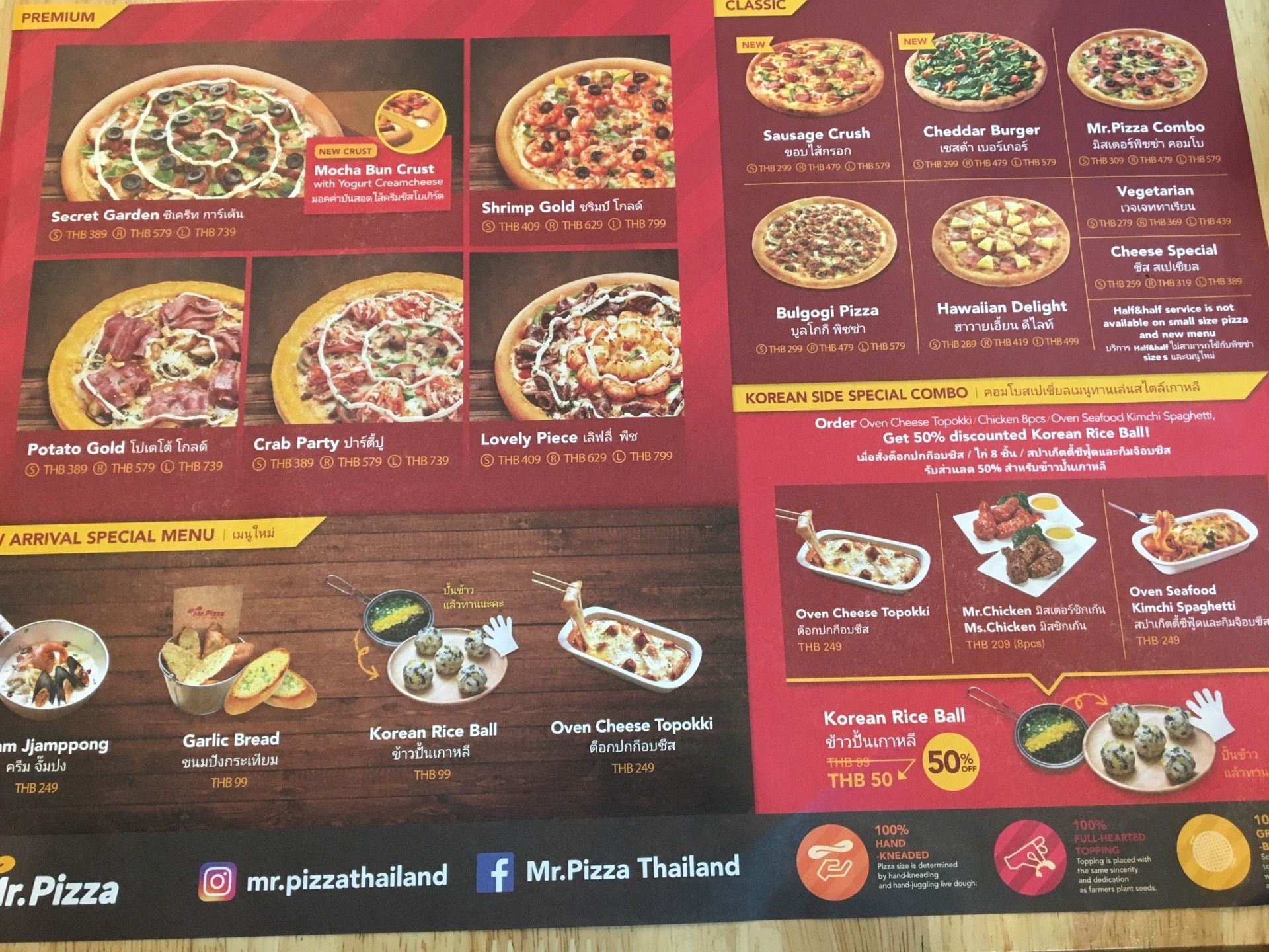 รีวิว Mr. Pizza The Promenade - ราคาแรงไป รสชาติธรรมดา แต่บรรยากาศดี