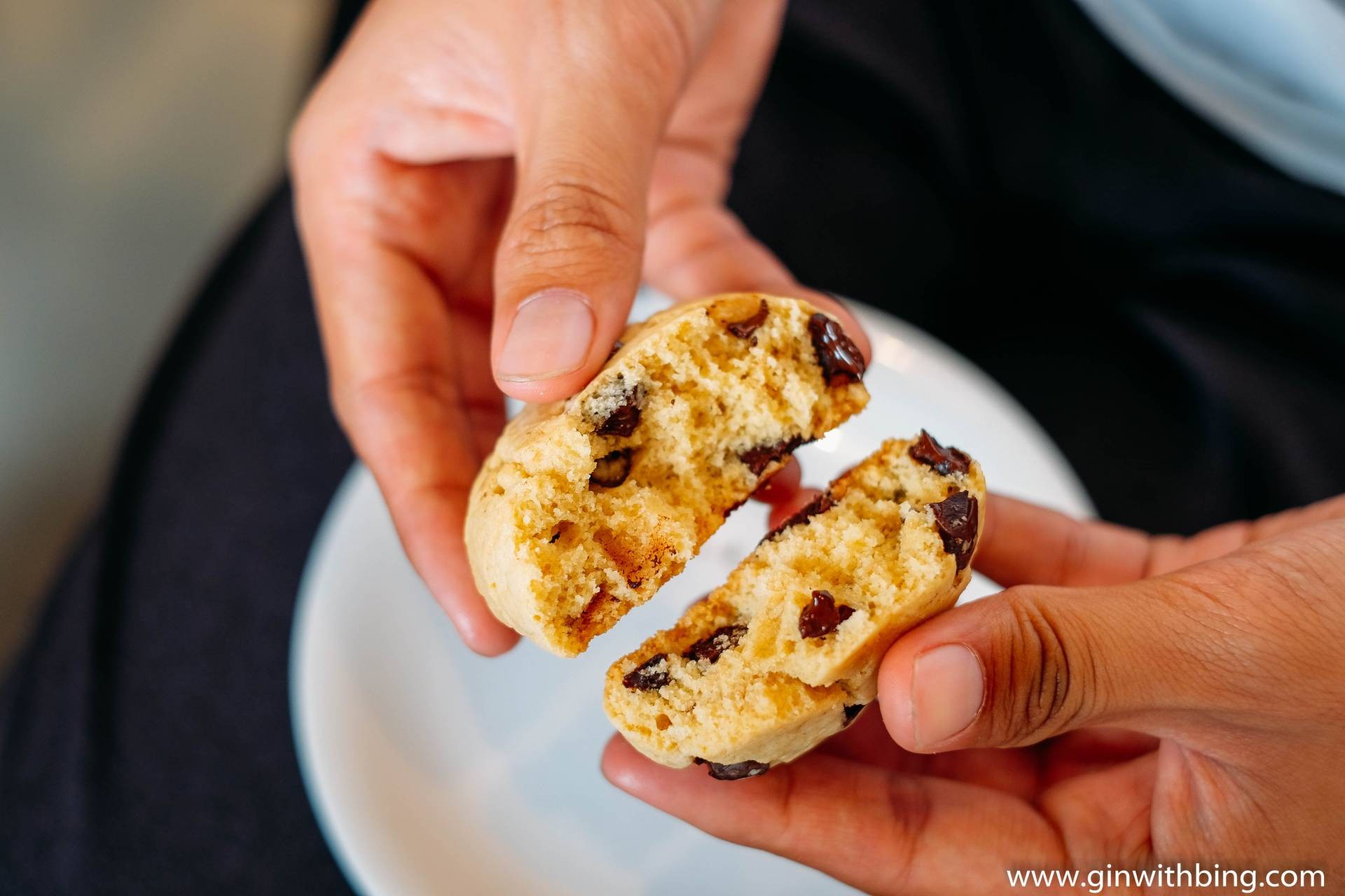 soft cookie ร้าน Cafe au lait (ศุภาลัย ราชเทวี) ถนนเพชรบุรี