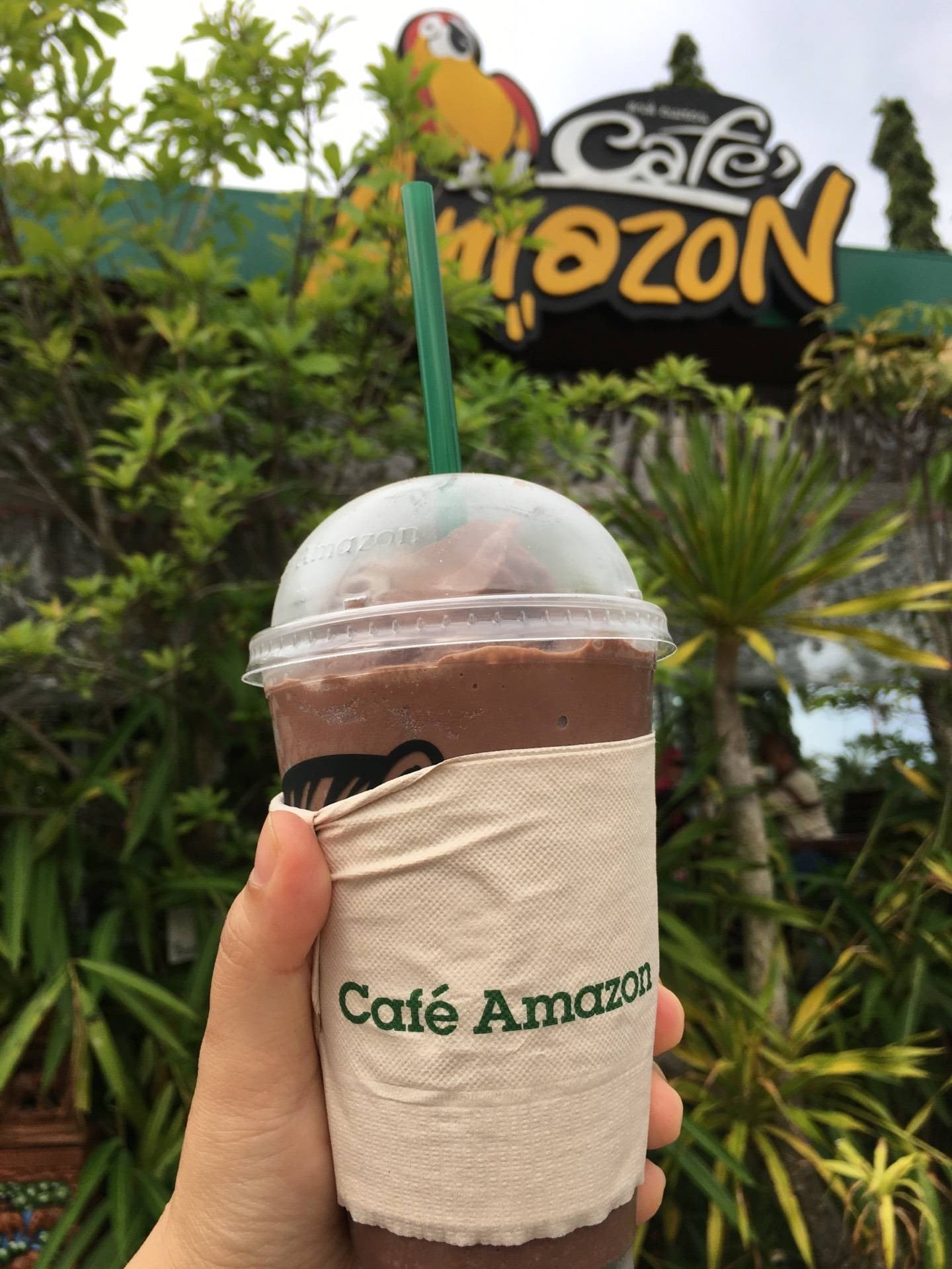 รีวิว Café Amazon - DD1339 สน.บจก.ภคภูมิ สาขา 1 - Choco Orange Frappe ...
