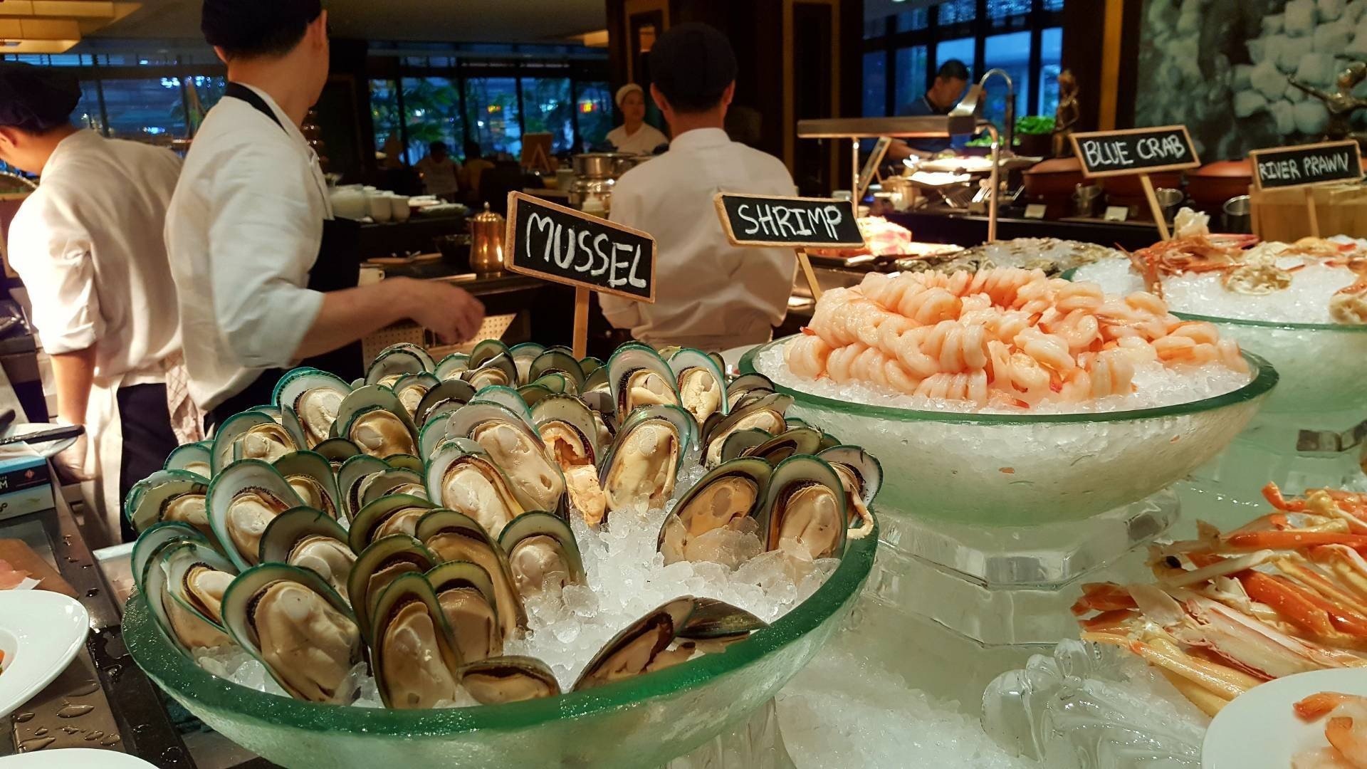 รีวิว JW Café JW Marriott Hotel Bangkok - Inter Buffet @ JW Marriott