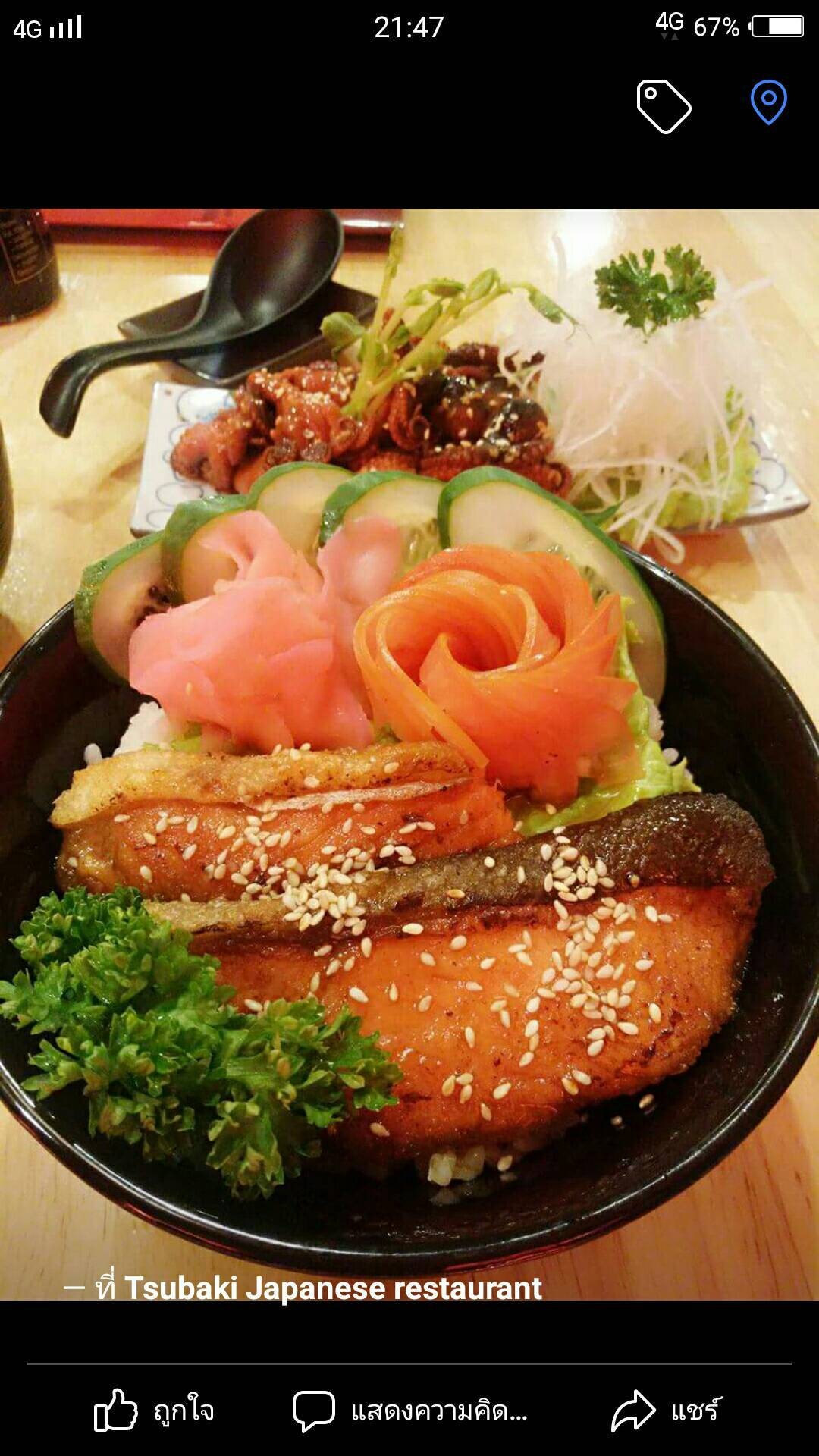 รีวิว Tsubaki Japaness Restaurant เชียงใหม่ - อาหารญี่ปุ่นอร่อย บรรยากาศดี