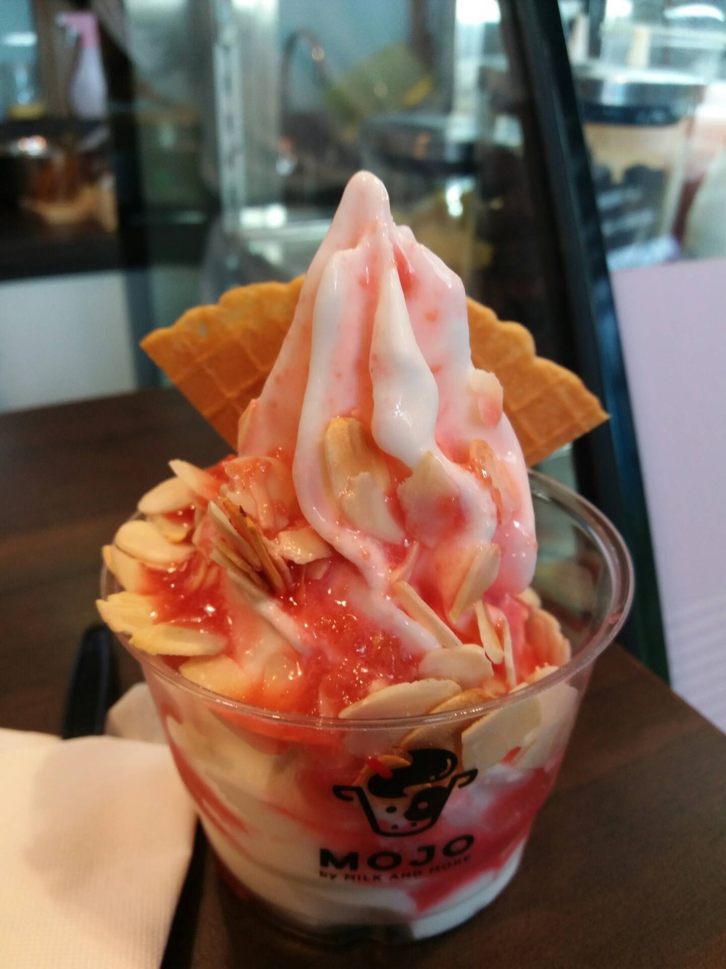 รีวิว Mojo By Milk And More สวนเพลินมาร์เก็ต - ice cream homemade เพื่อ ...