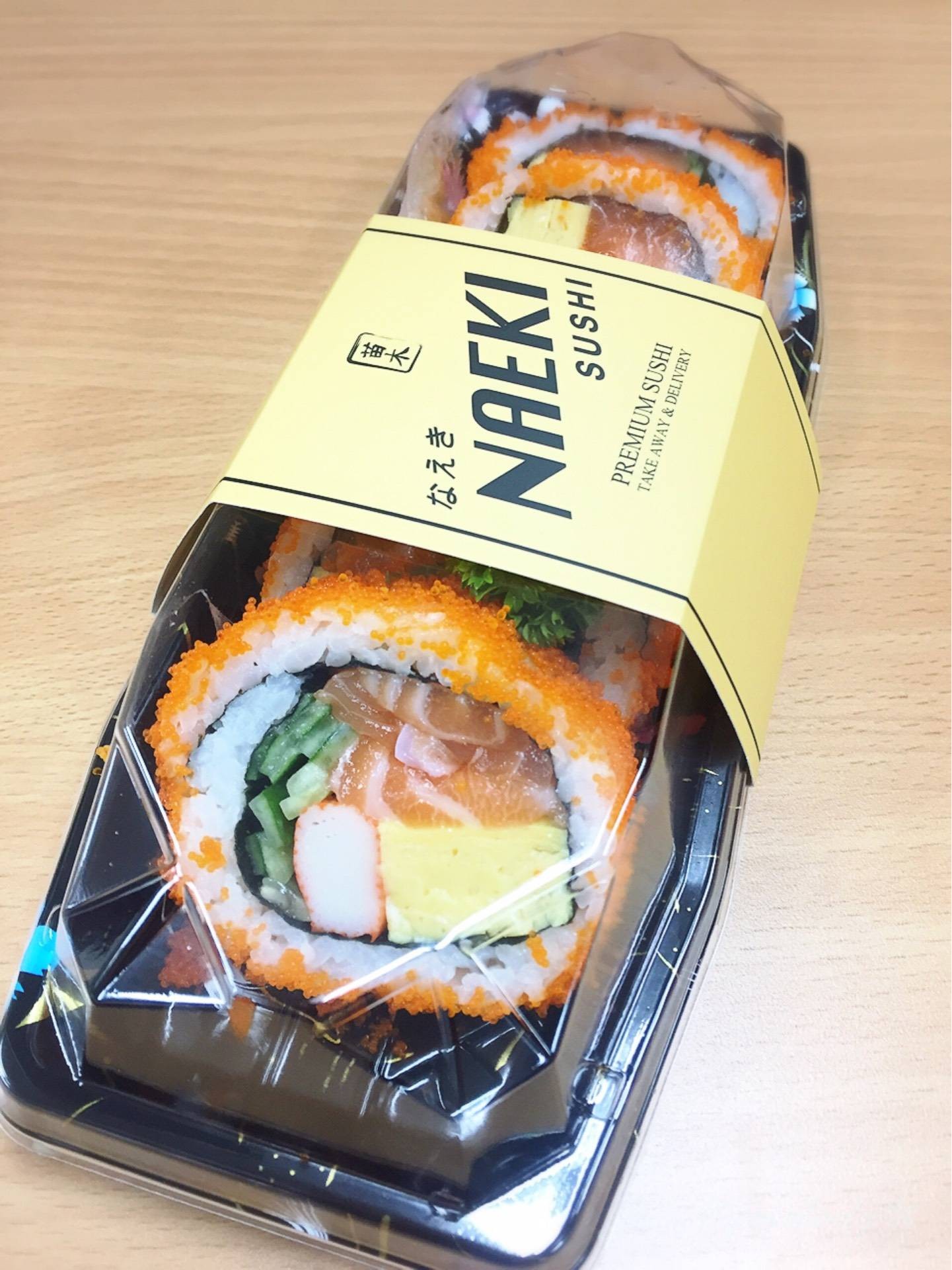 รีวิว Naeki sushi All Seasons Place - ซูชิแบบชิ้นใหญ่ ไส้อัดแน่นอิ่มเลย