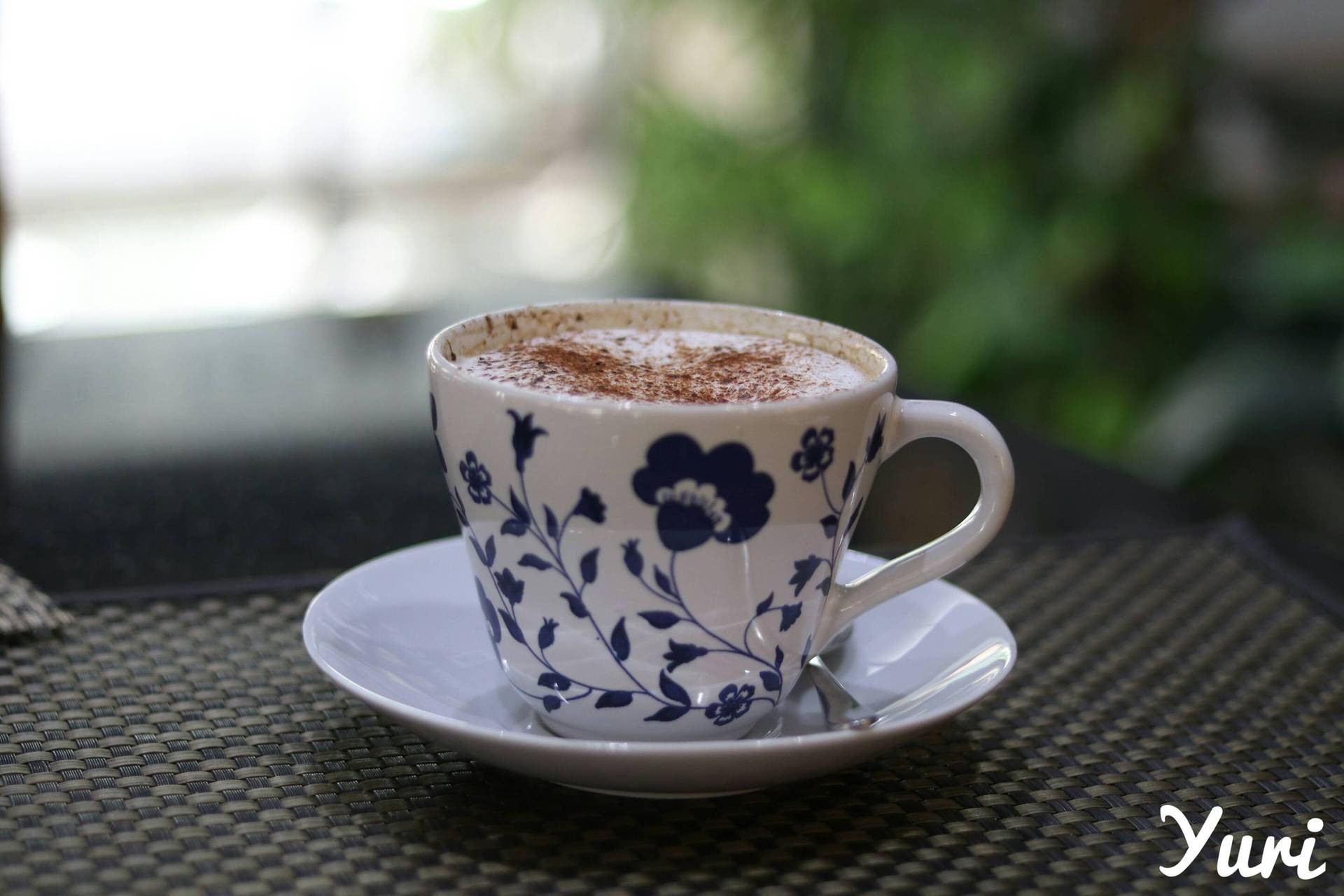 คาปูชิโนร้อน ร้าน Thirty 3 Cafe เพชรบุรี 33 กรุงเทพ