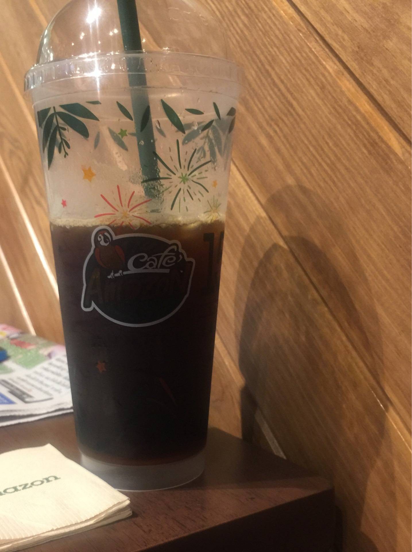 Iced Black Coffee ร้าน Café Amazon - SC1828 สนญ. บมจ. ปูนซีเมนต์ไทย