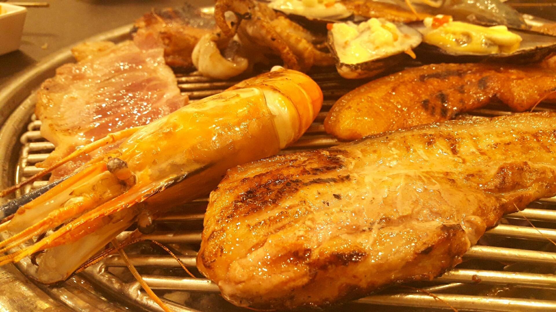 หมูสันใน ร้าน NAMSAN GRILL Korean BBQ & Buffet The One Pattaya - Wongnai