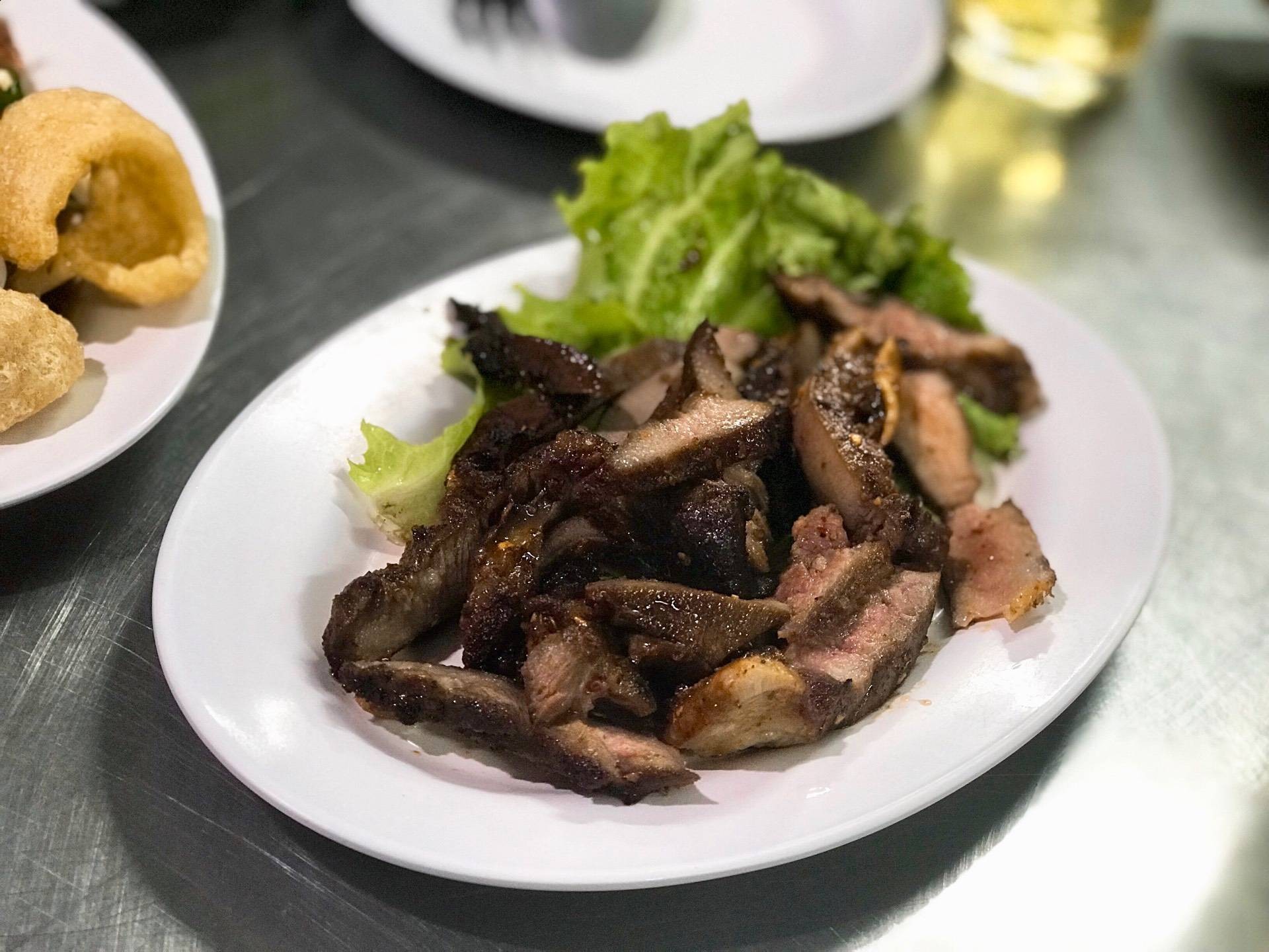 ลิ้นย่าง ร้าน เจ๊ก้อย ถนนเพชรบุรี