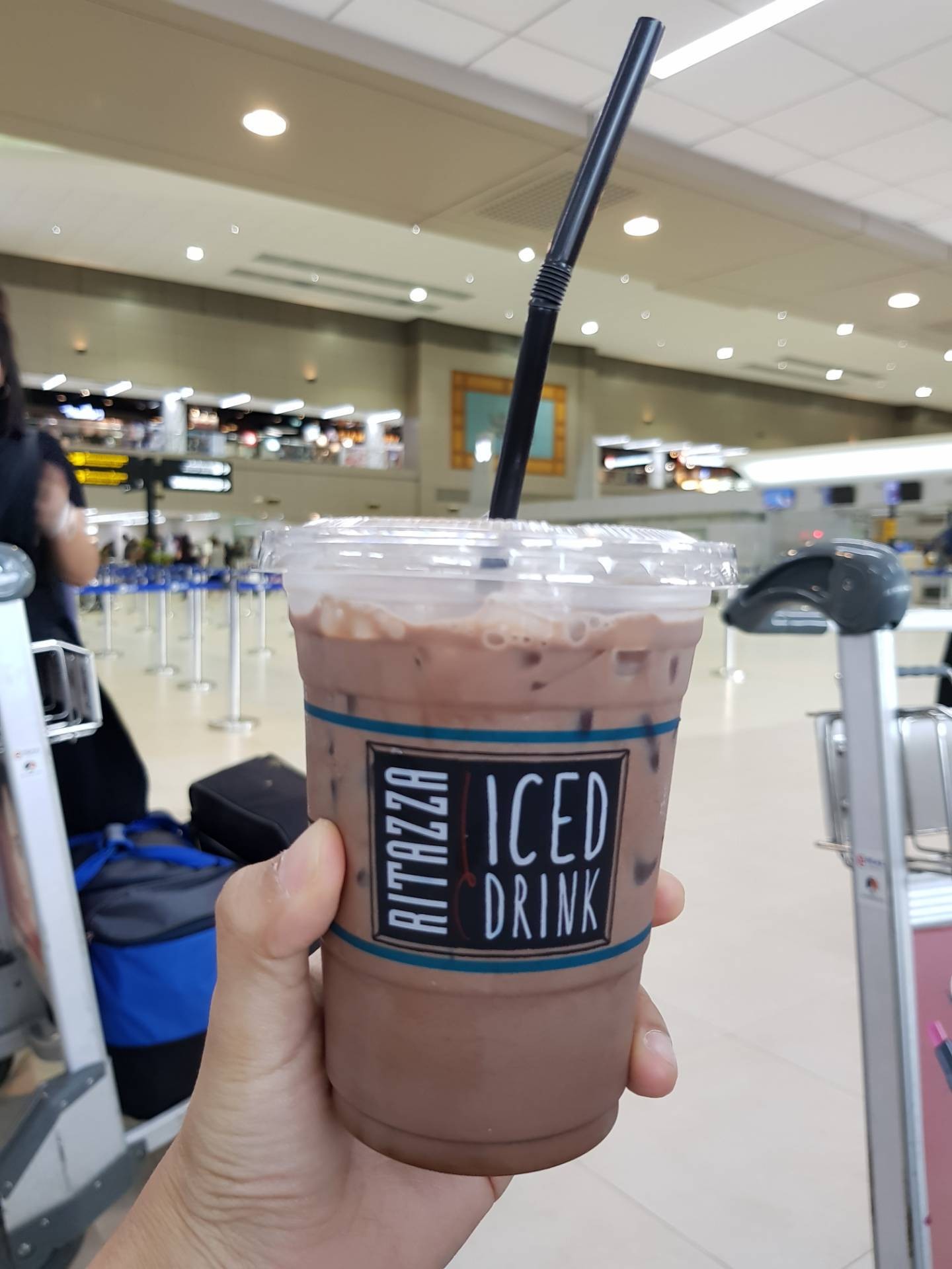 รีวิว Caffe RITAZZA ท่าอากาศยานดอนเมือง - ใช้สิทธิ์ AirportAISFreeWifiที่สนามบินดอนเมือง รับ ...