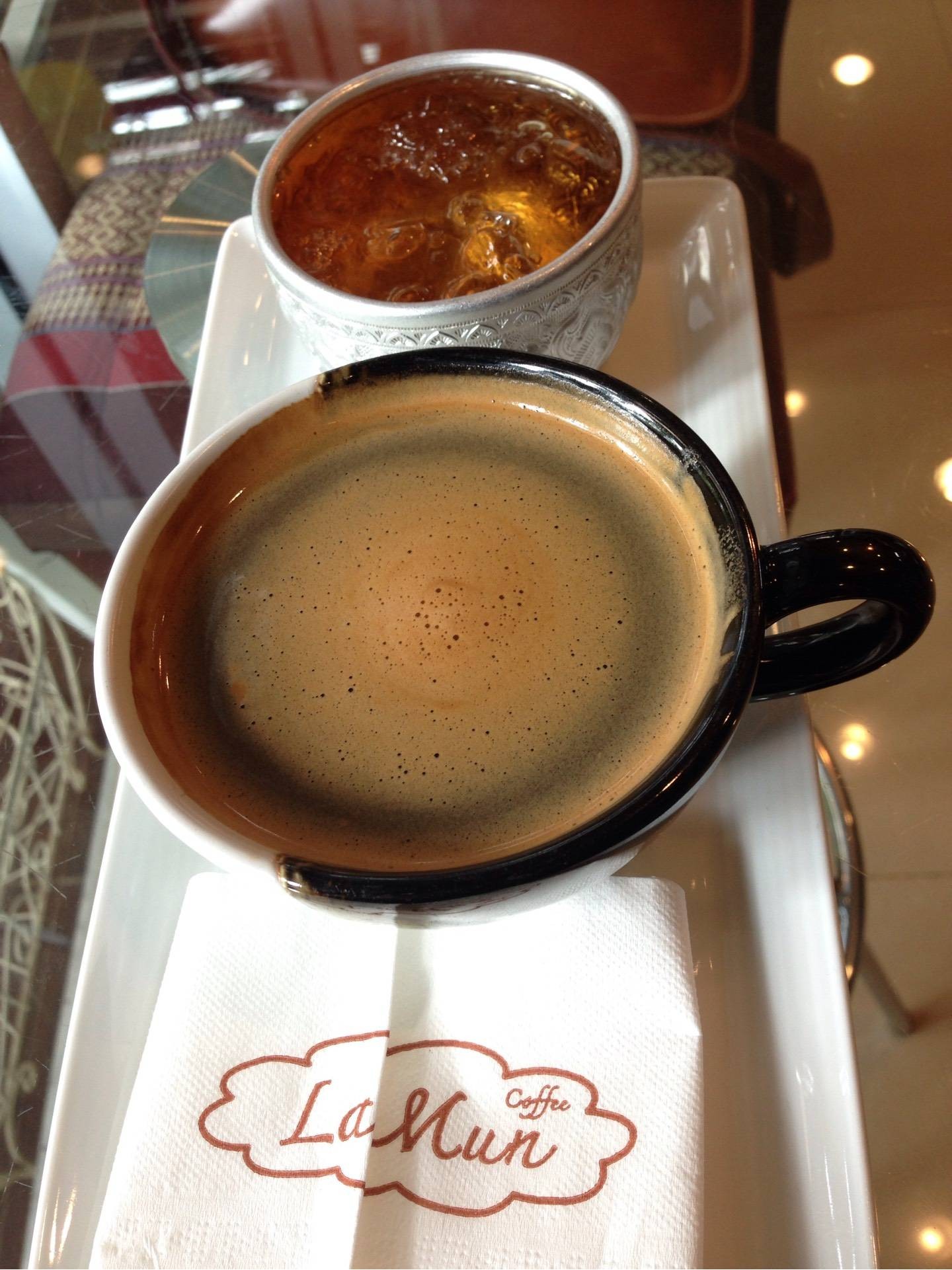 รีวิว La Mun coffee - ร้านกาแฟ อบอุ่นน่านั่ง เค๊กอร่อย - Wongnai