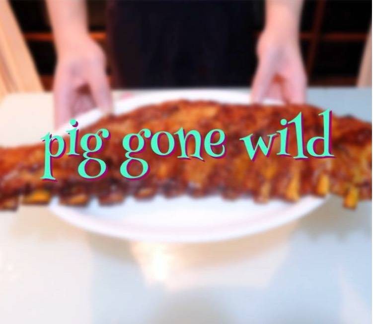 รีวิว Pig Gone Wild - ซี่โครงหมู BBQ กับสปาเก็ตตี้ เดลิเวอรี่มาแล้วจ้า ...