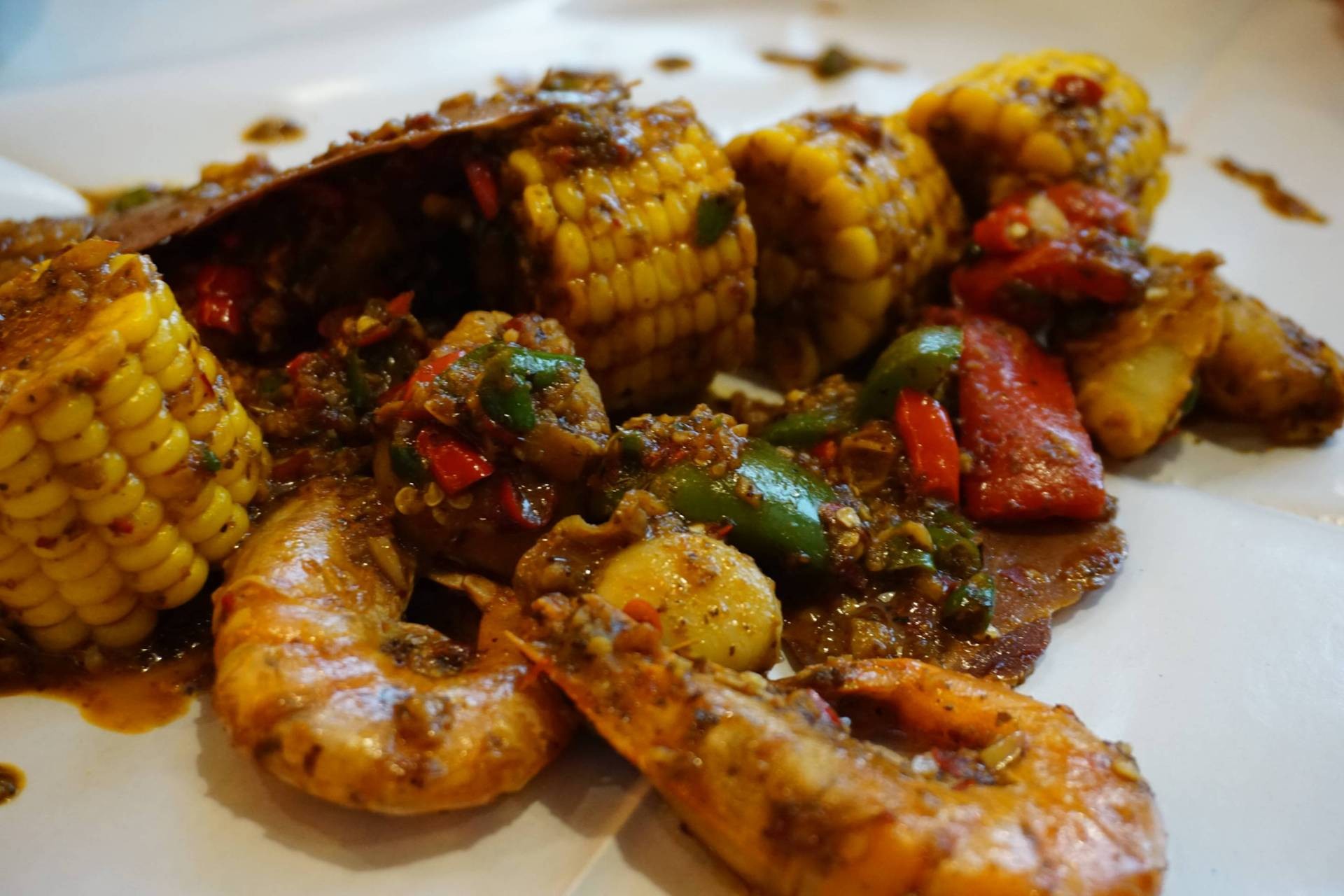 รีวิว Kin Kung Kan อยุธยา - รสชาติดี อร่อยถูกปาก กุ้ง(ซีฟู๊ด)ถังคือดี ...