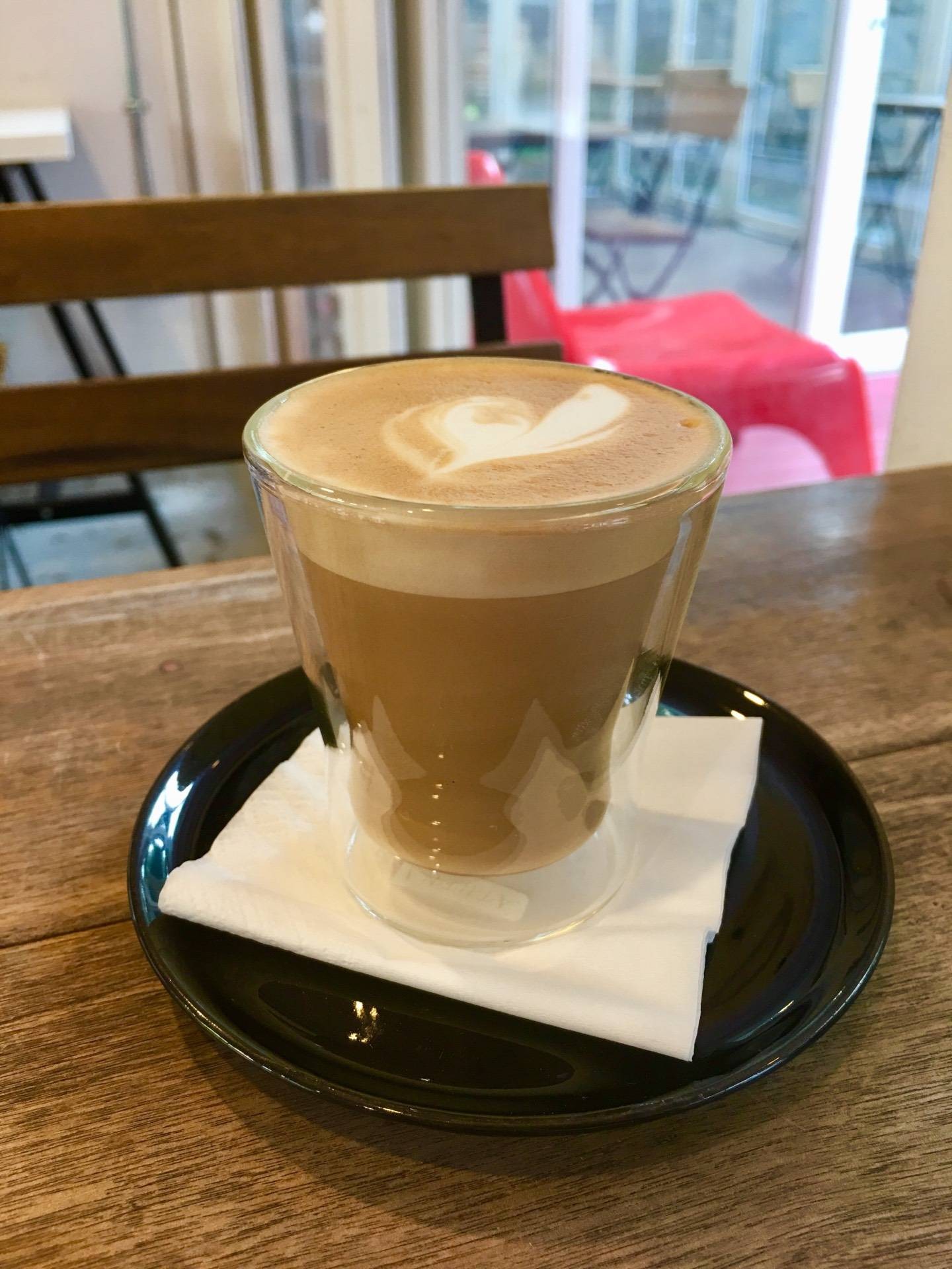 Piccolo Latte • เสริฟด้วยdouble Wall Glass ร้าน fabcafe พญาไท