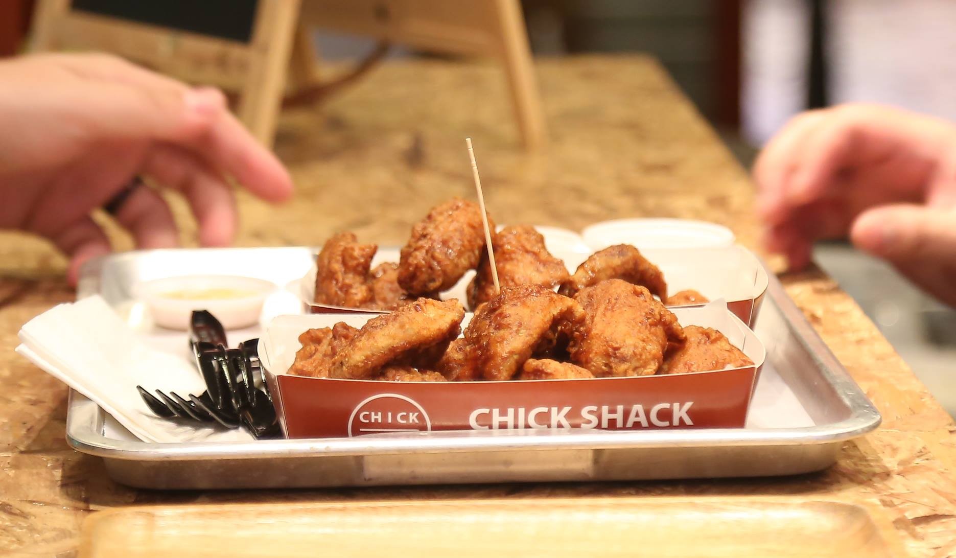 รีวิว Chick Shack - อร่อยดีครับ เคยกิน 2 ครั้ง แต่ข้าวเหนียวไม่ค่อยมี