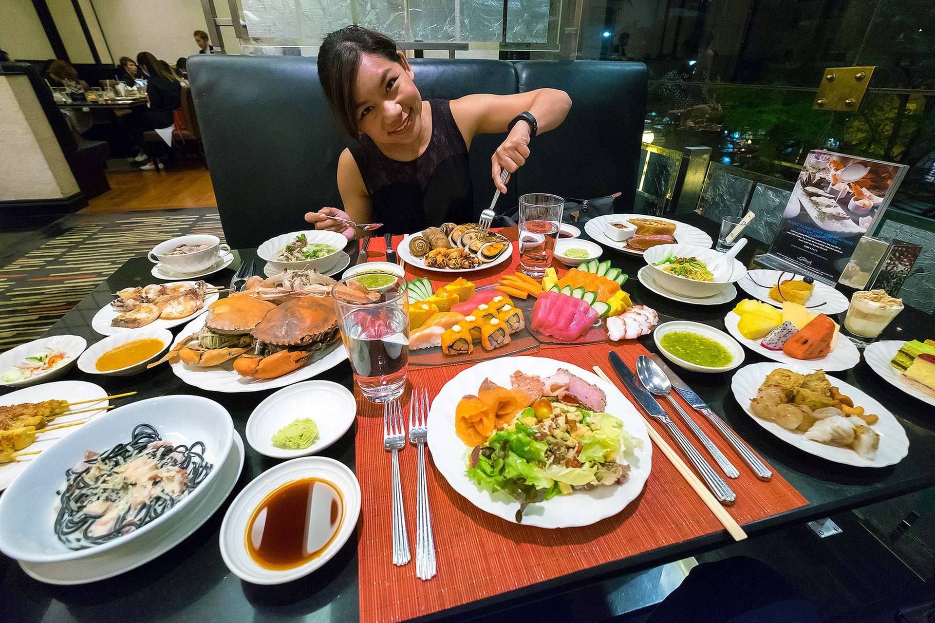 รีวิว Atrium The Landmark Bangkok - Atrium @ Landmark Bangkok : ซีฟู้ด ...