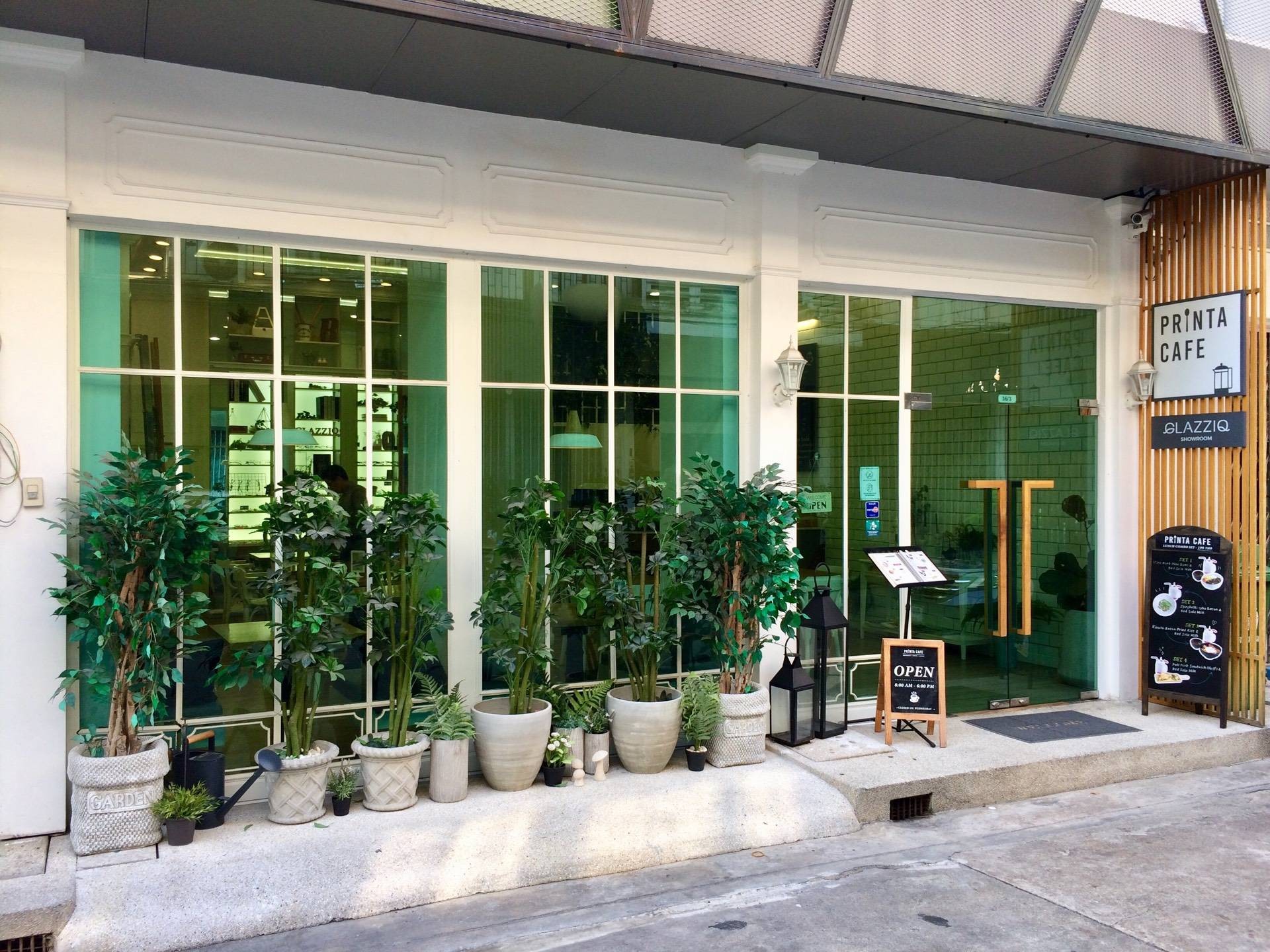 รีวิว Printa Cafe สีลม - สีขาวอบอุ่นตั้งแต่เช้าจรดเย็น ร้านอาหารและกาแฟคุณภาพดีที่ต้องมา @Printa ...