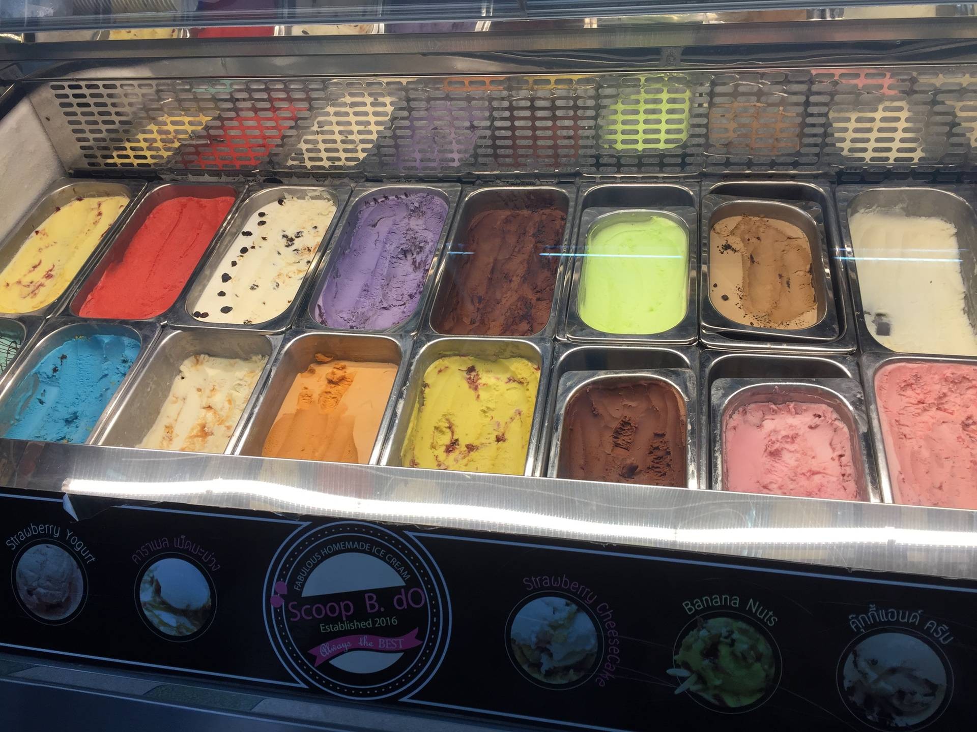 รีวิว Scoop B do ที่ บลู สอง - สุดยอดไอศครีม Homemade รสชาติจัดเต็ม