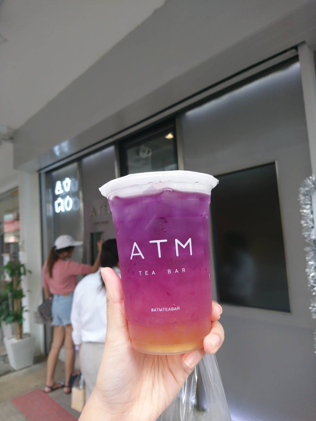 รีวิว ATM Tea Bar (เอทีเอ็มทีบาร์) สยามสแควร์ - ชานมไข่มุกใจกลางสยามสุด ...