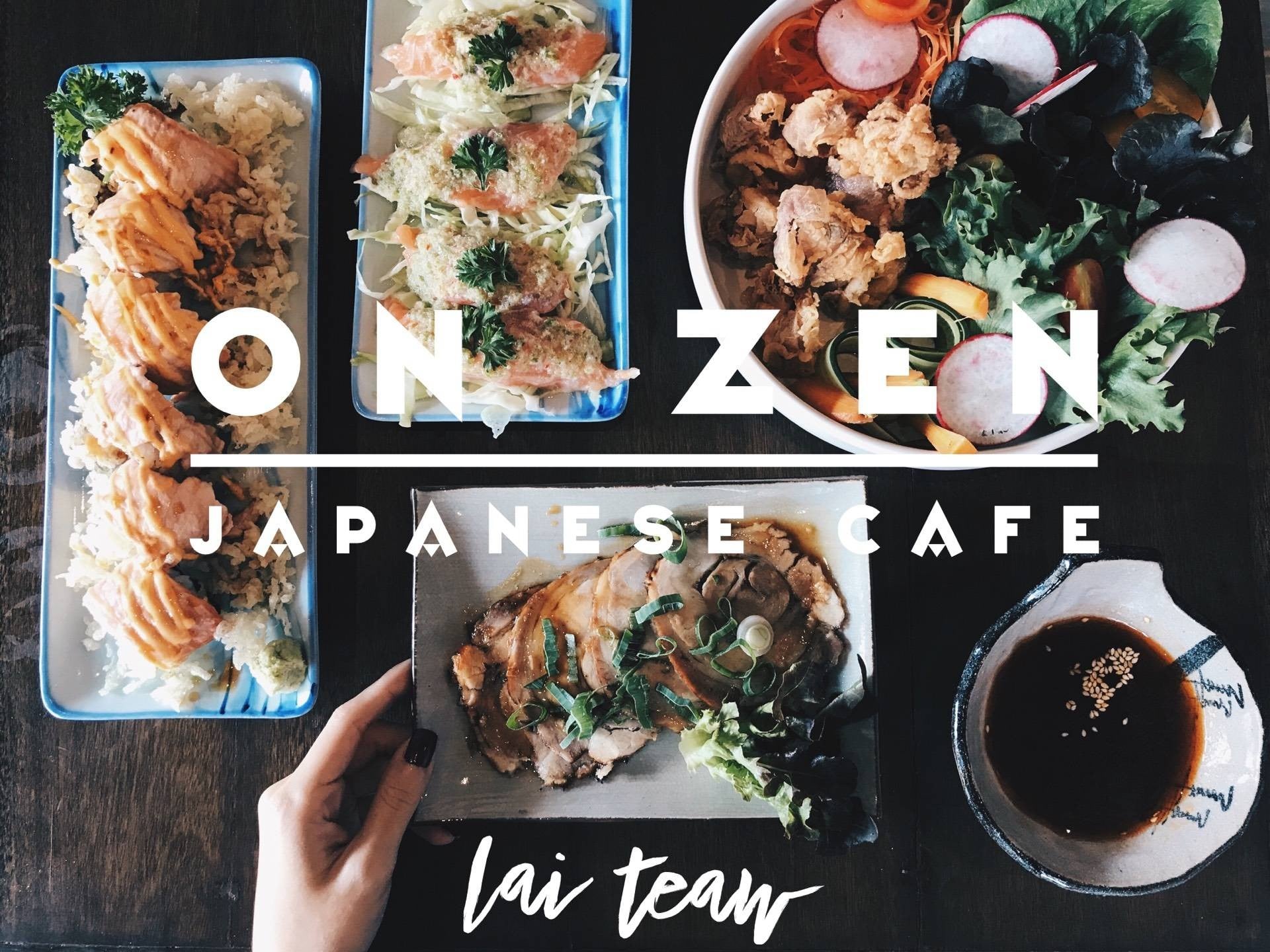 รีวิว On Zen Japanese Cafe By My Cup - คาเฟ่อาหารญี่ปุ่น