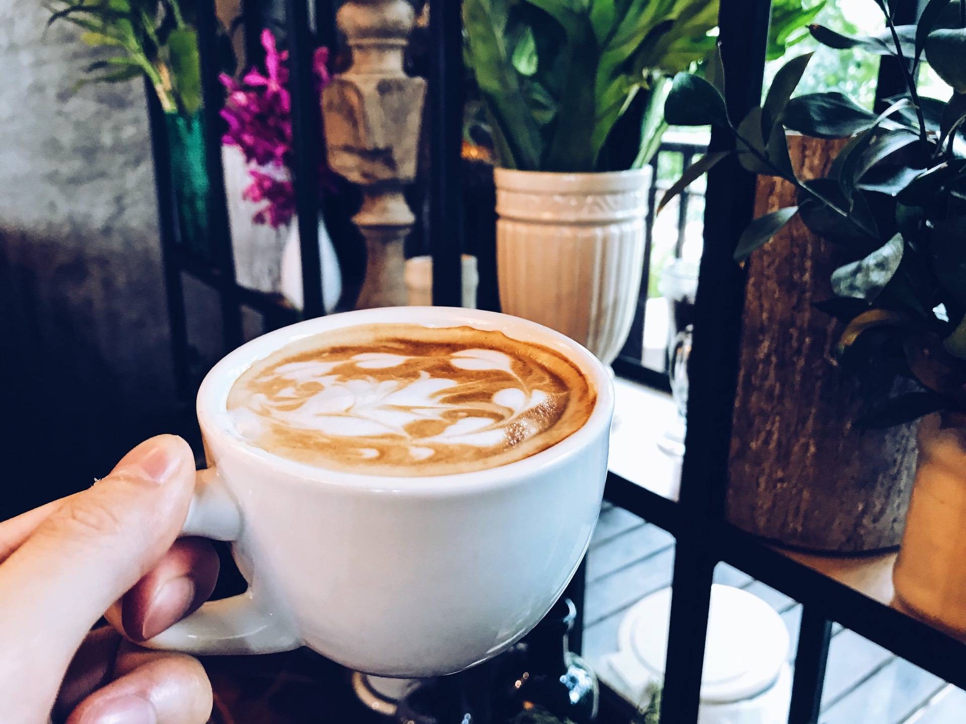 รีวิว ท่าจักร 45 Coffee - กาแฟอร่อย ice cream homemade ปัง 👍🏻