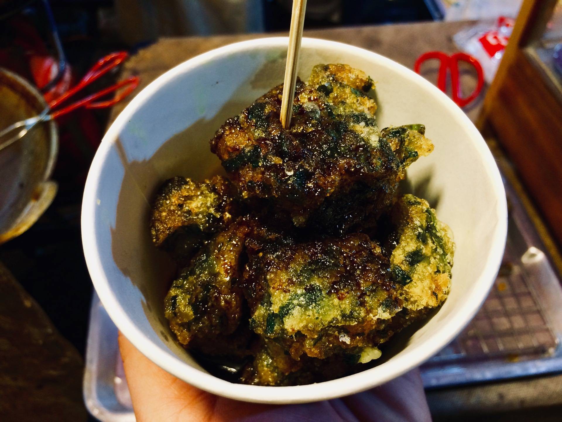 รีวิว I-กุ๊ย กุยช่ายทอด ตลาดนัดรถไฟรัชดา - So sticky but some day it so ...