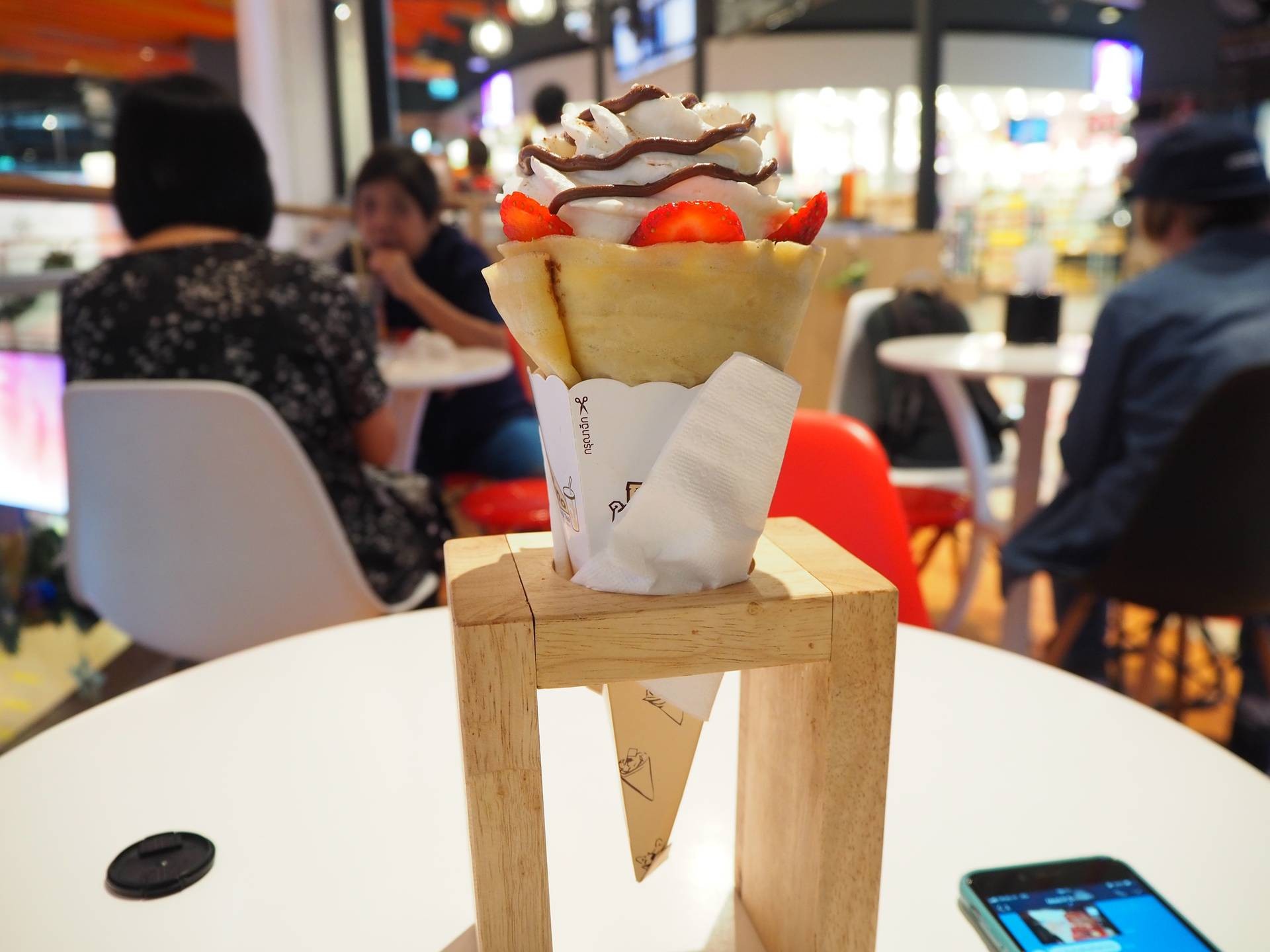 [รีวิว] ร้าน Olino Crepe & Tea Show DC | เมนูแนะนำ รูปภาพ ราคา