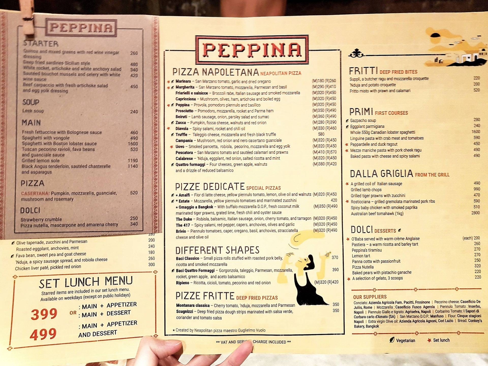 รีวิว Peppina สุขุมวิท 33 - พิซซ่าซอสฟักทองอร่อยดีแฮะ