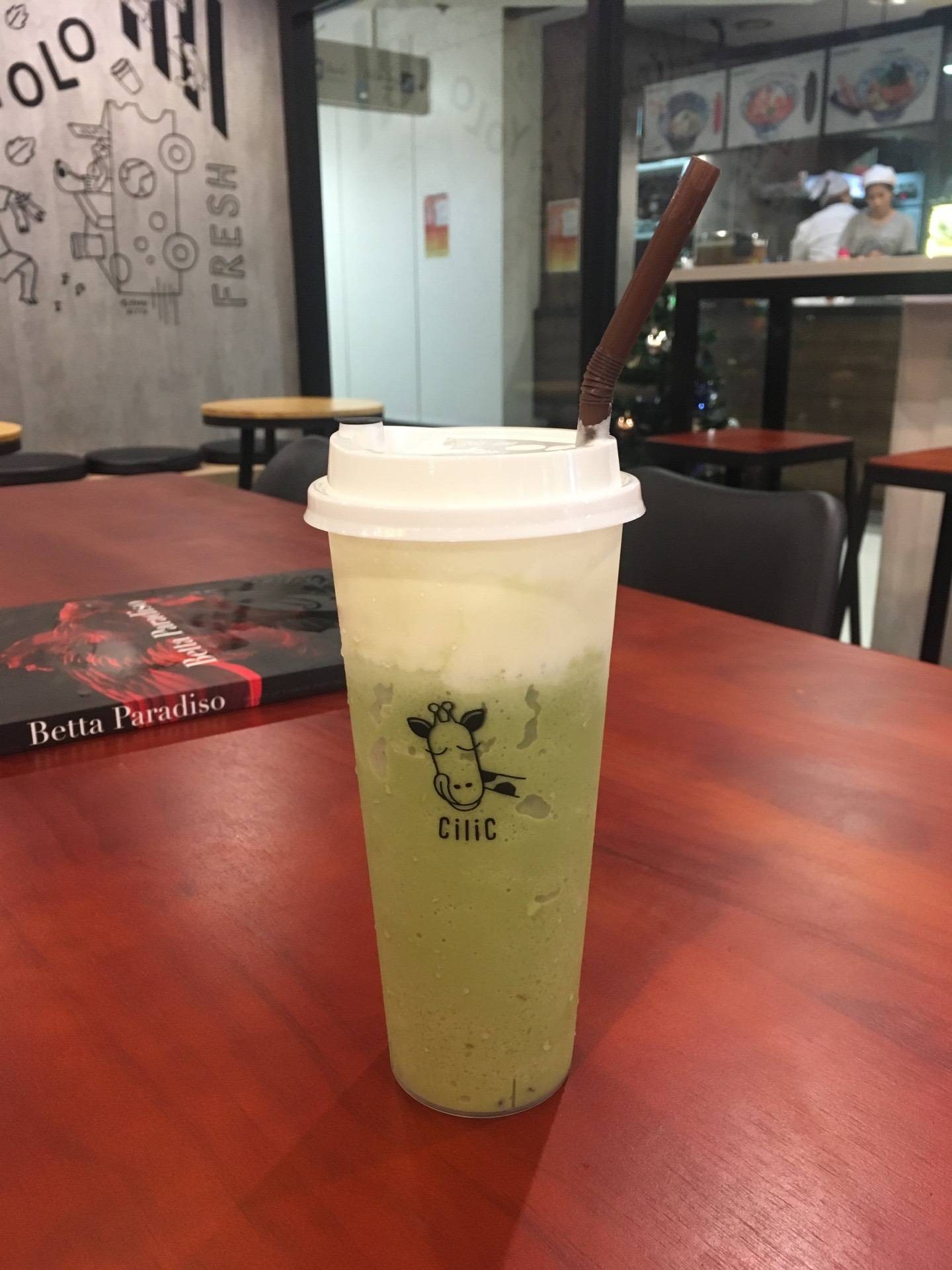 รีวิว CiliC Tea - premium bubble & cream cheese tea shop อาคารจามจุรี ...