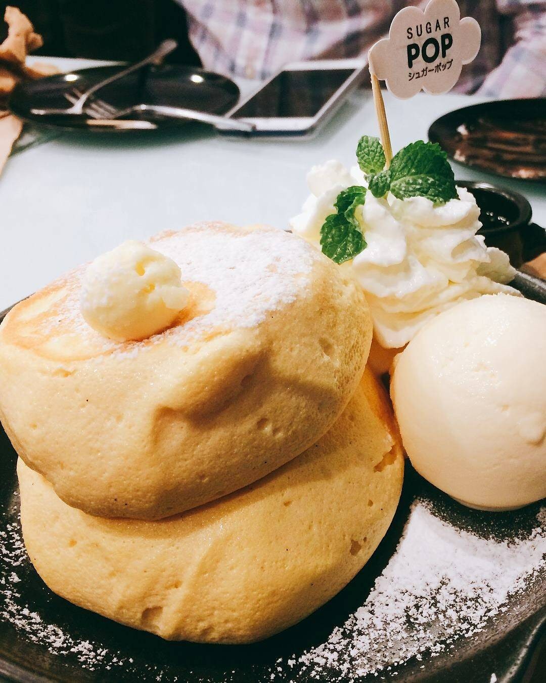 Tokyo Pudding Pancake ร้าน Sugar Pop Cafe